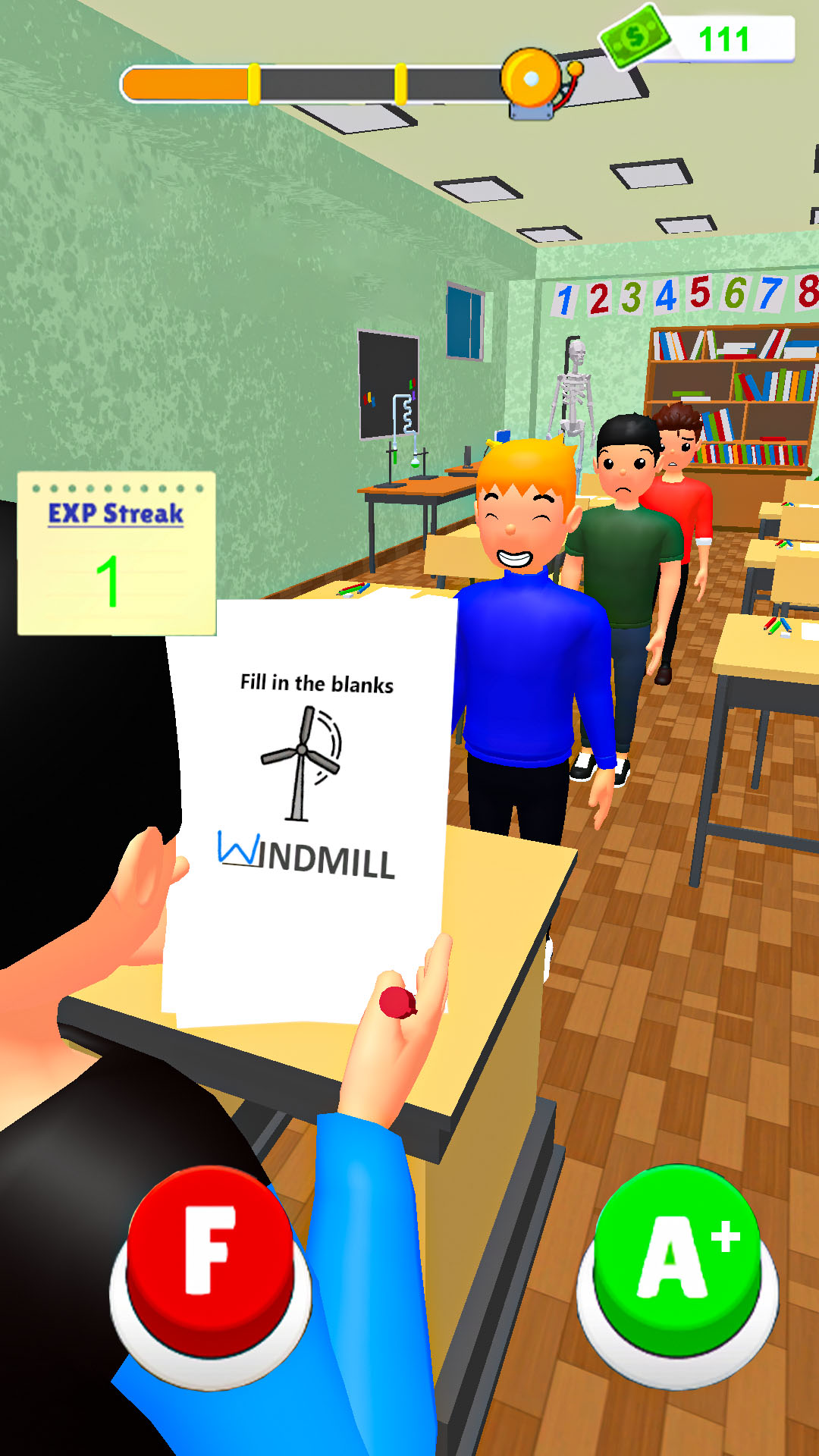 Anime Teacher Sim: My School Life Challenge 3D Pass or Fail Classroom ...