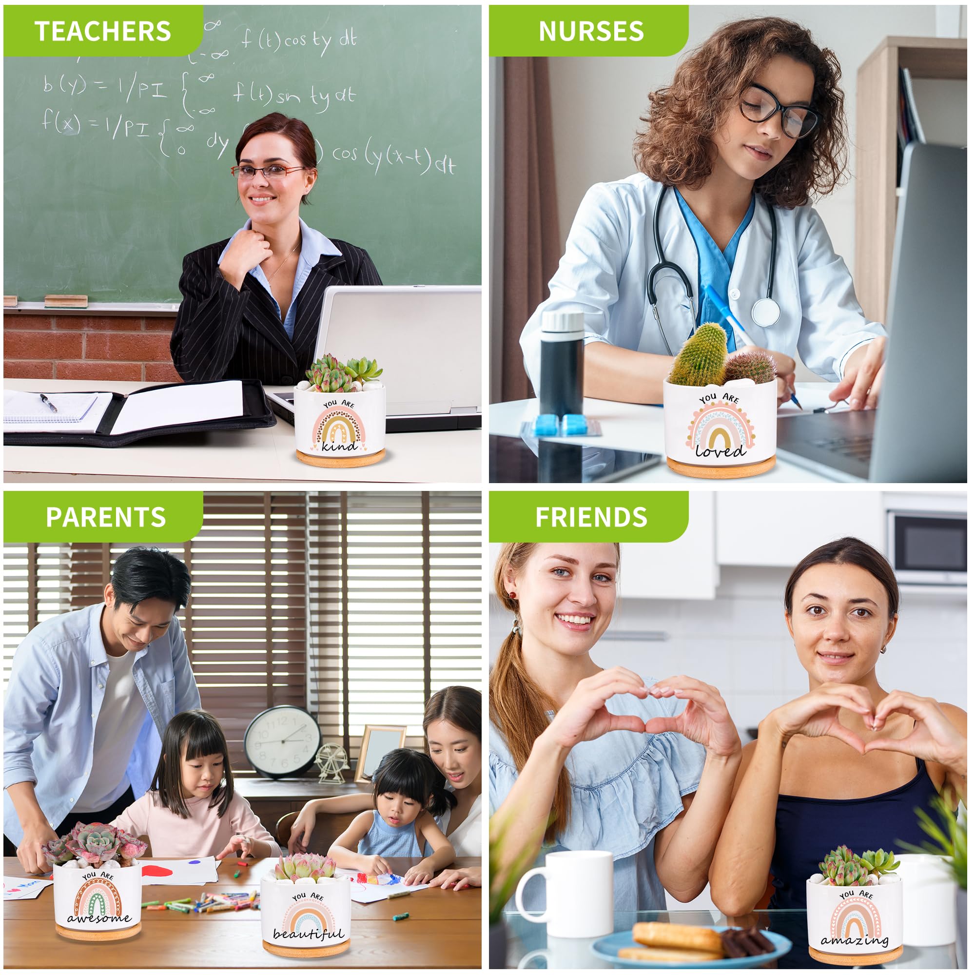 SAIWEILAI ONLINE 9 Pieces Thank You Appreciation Gifts for Employee ...