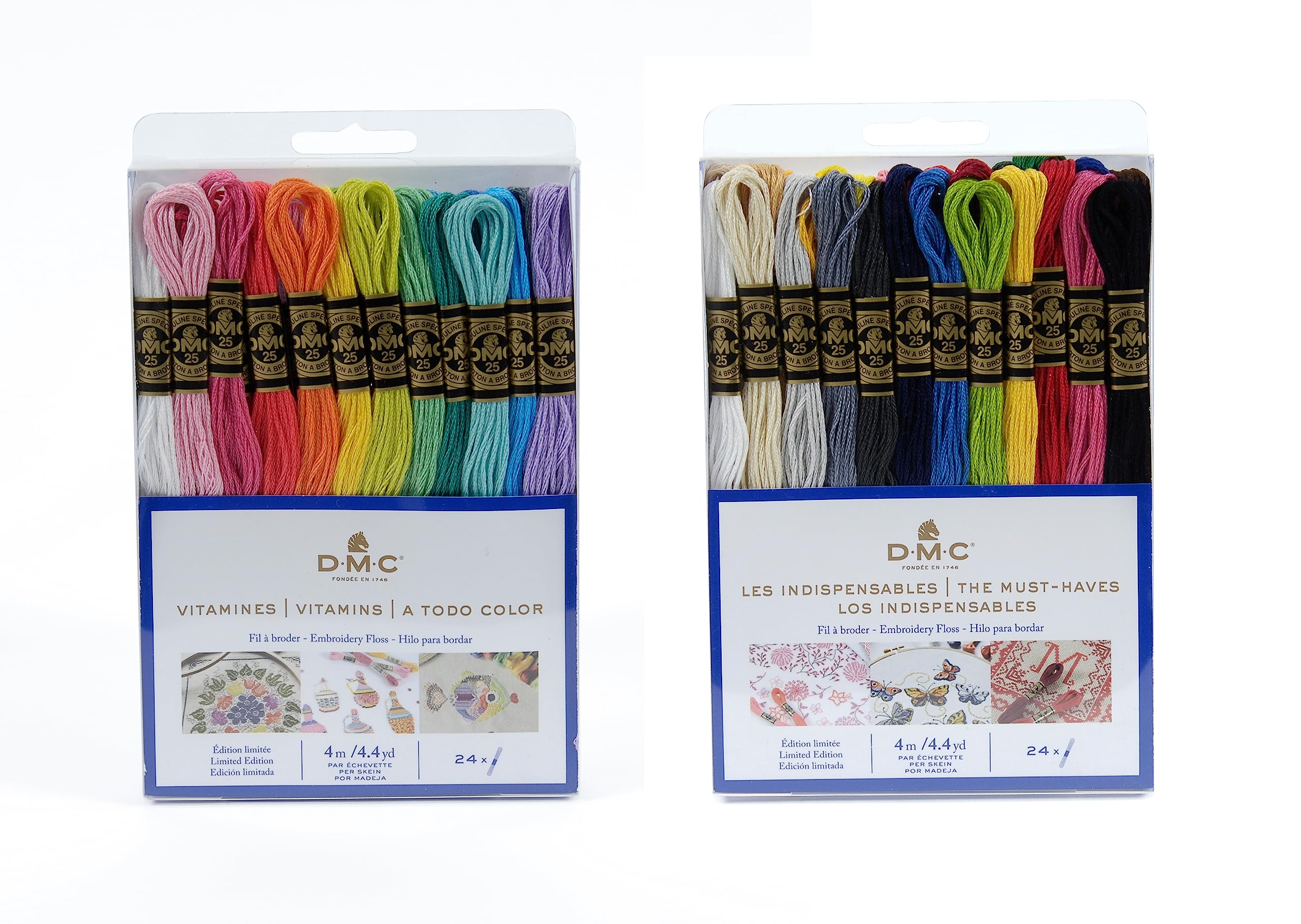 DMC - Assortment of Mouliné Special 117MC Threads – Vitamins ...