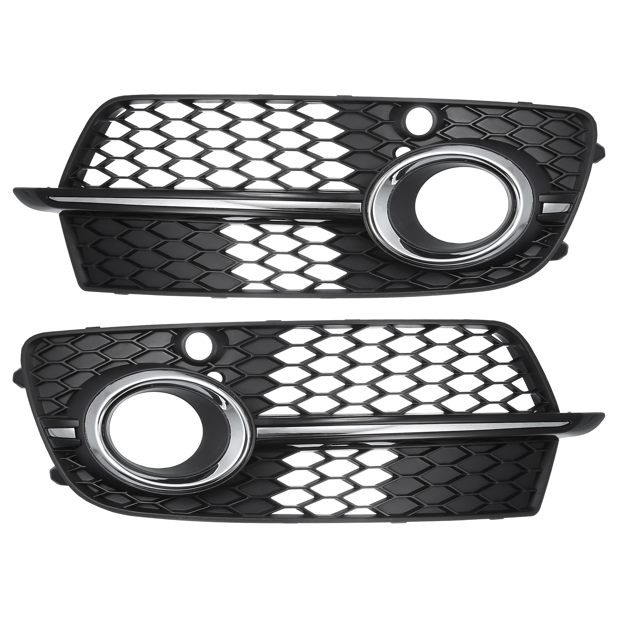 X AUTOHAUX Pair Front Fog Light Grille Honeycomb Type Grill Cover for ...