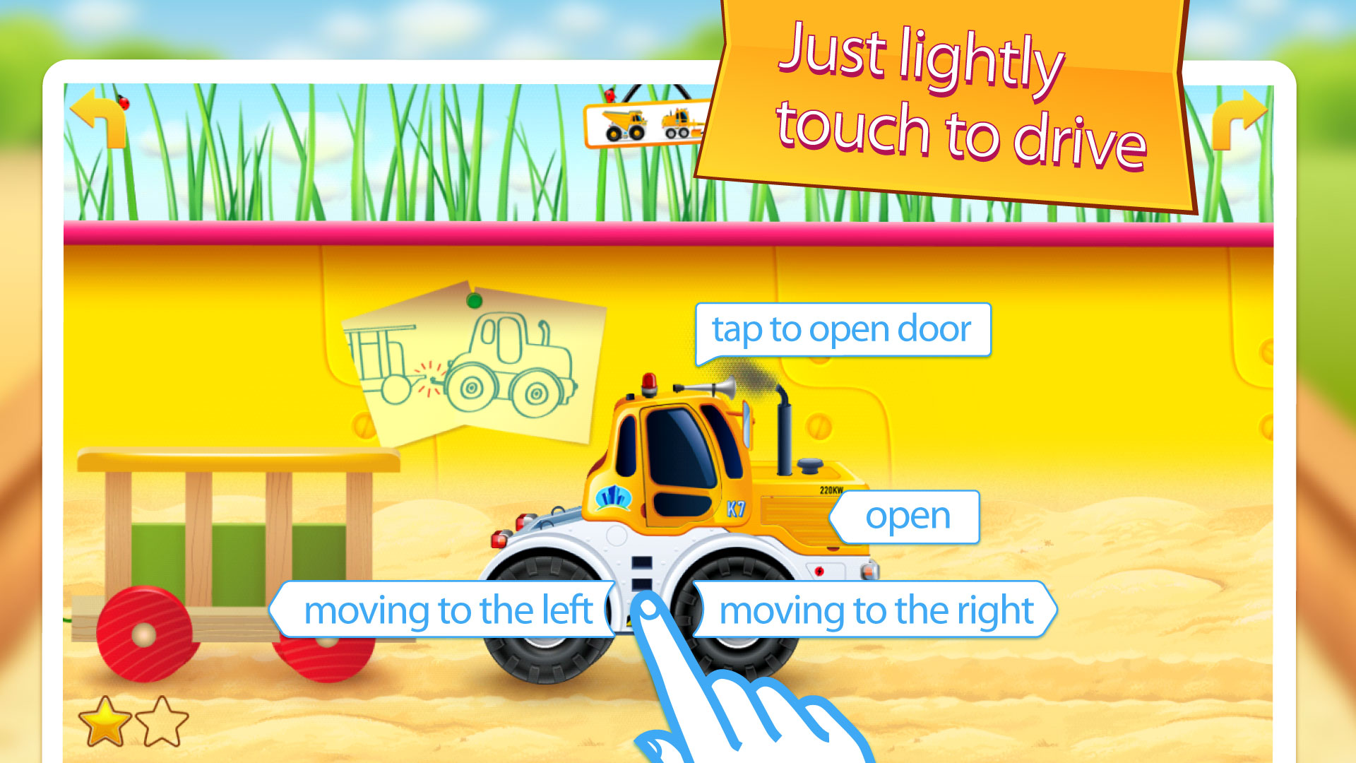 Cars In Sandbox: Construction - App on Amazon Appstore
