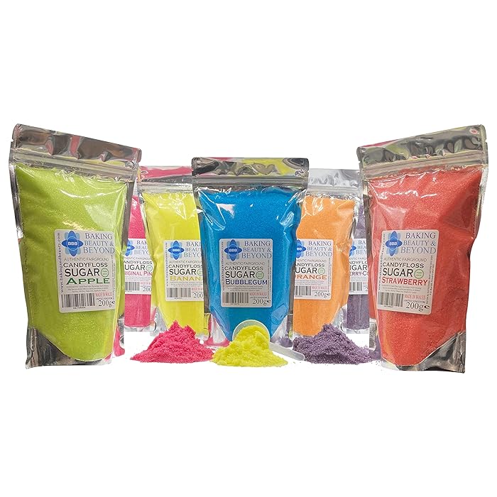 Buy 200g Professional Candy Floss Cotton Candy Sugar in 51 Different ...