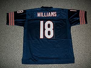 Amazon.com: Caleb Williams Jersey #18 Chicago Custom Stitched Blue ...