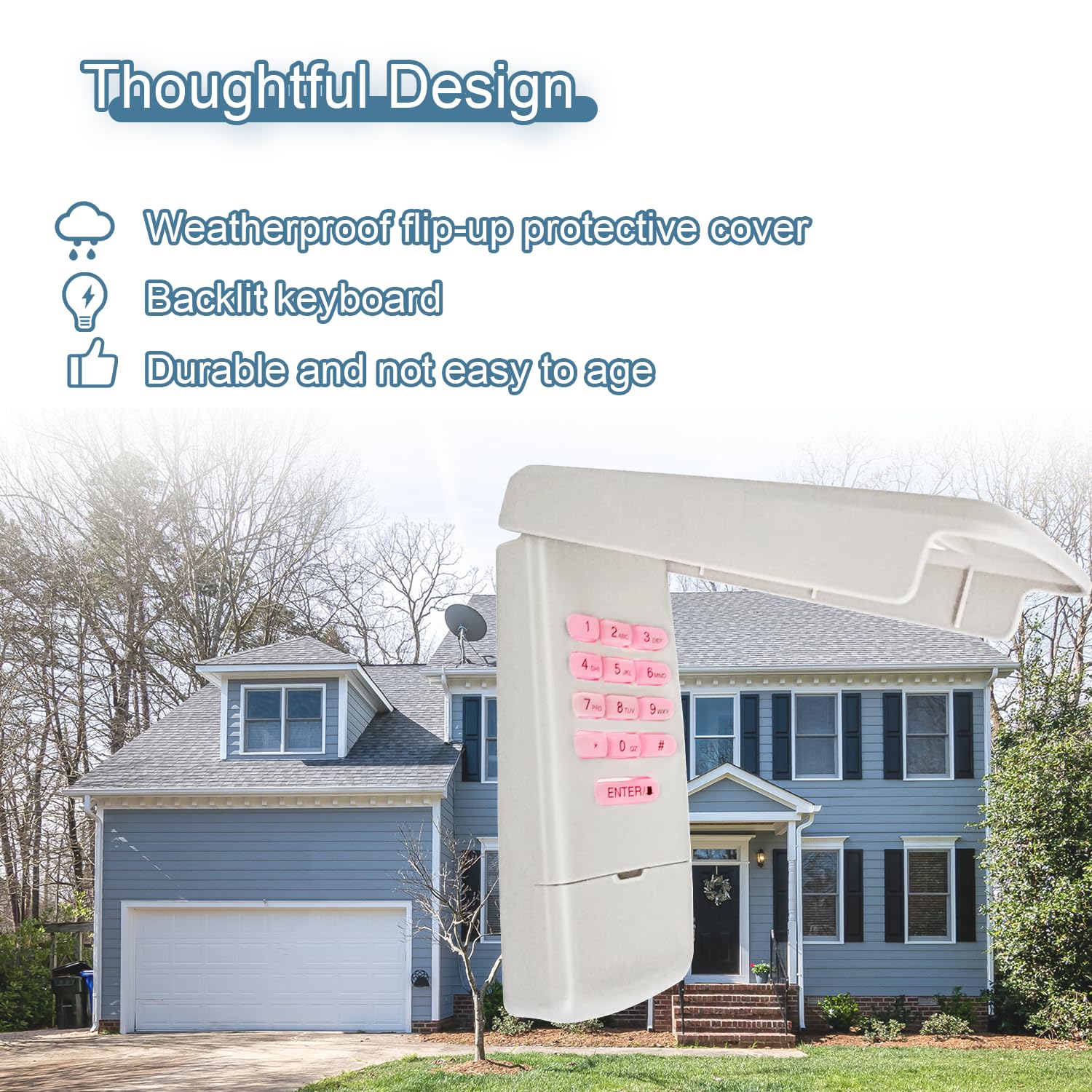 Snapklik.com : G940EV-P2 Universal Garage Door Keypad, Replaces 940EV ...