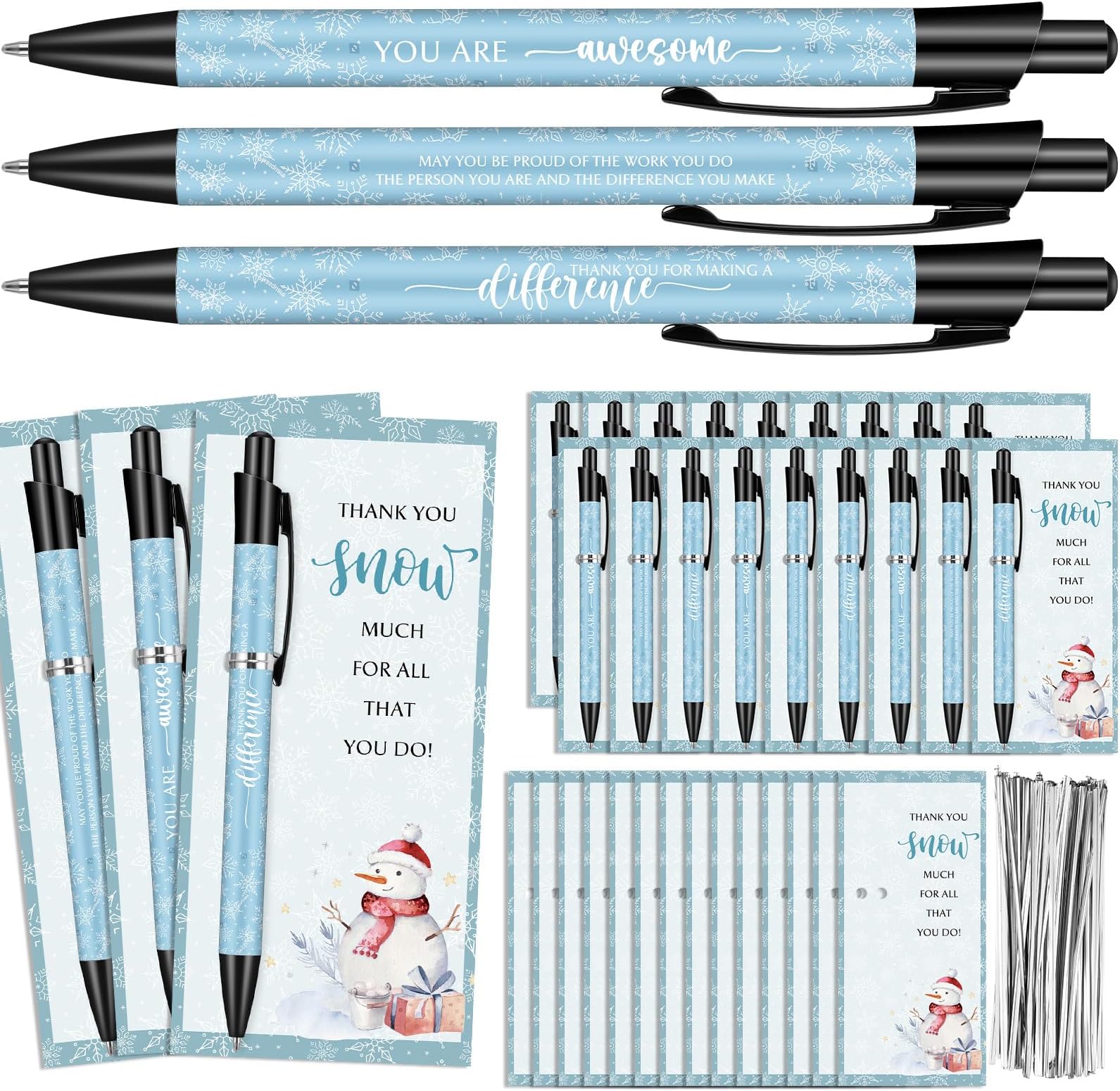 Amazon.com : Sayglossy 25 Sets Coworker Christmas Gift Bulk Employee ...