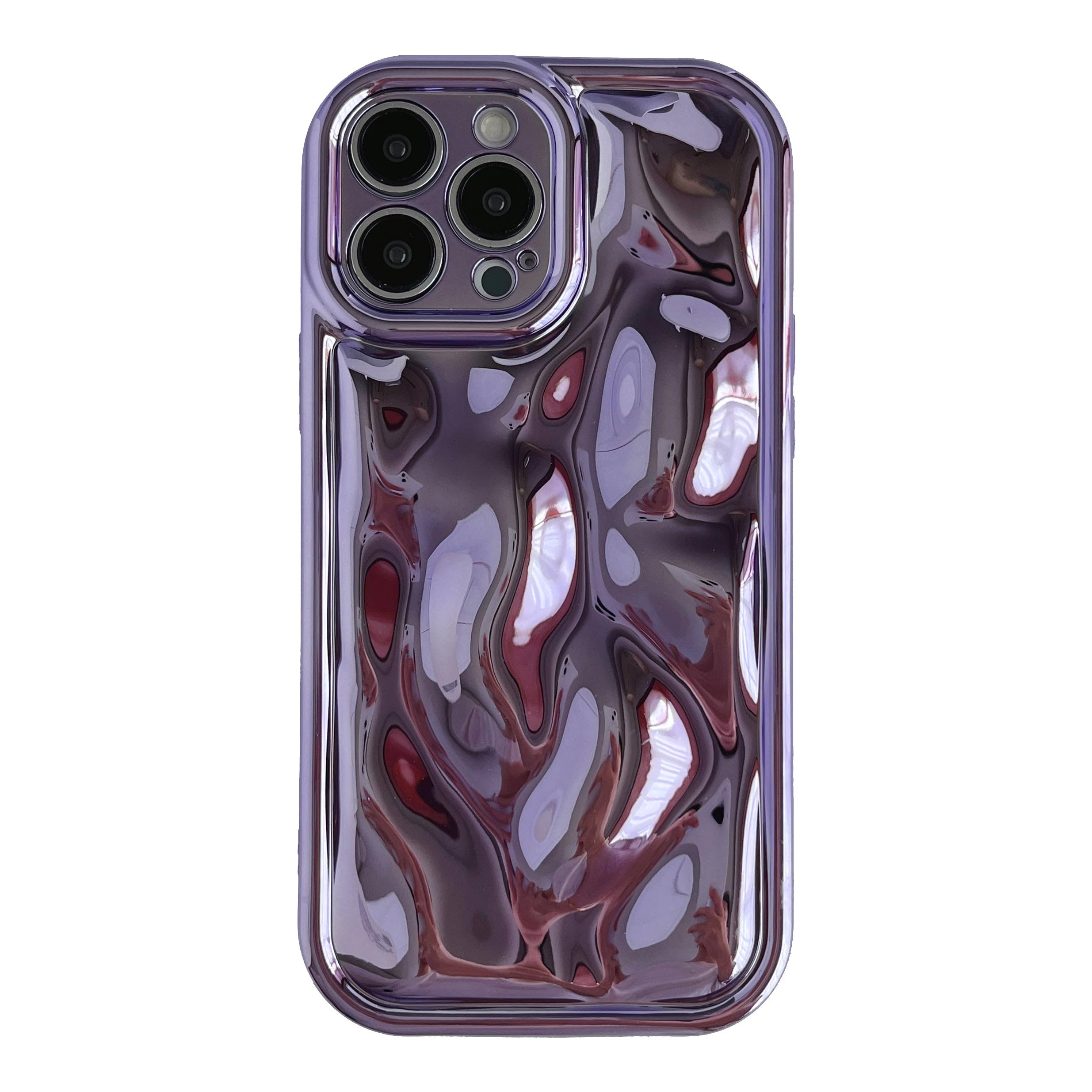 Amazon.com: Caseative for iPhone 13 Pro Case, Water Ripple Wave ...