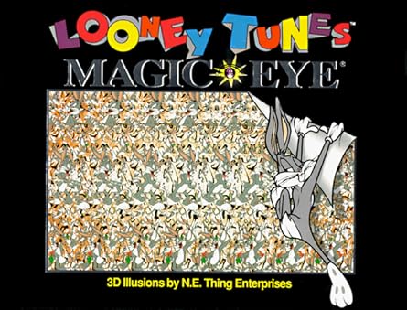 Looney Tunes' Magic Eye: Thing Enterprises: 9780836270532: Amazon.com ...