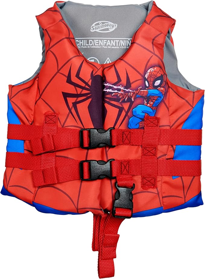 Amazon.com: SwimWays Marvel Swim Trainer Life Jacket, US Coast Guard ...