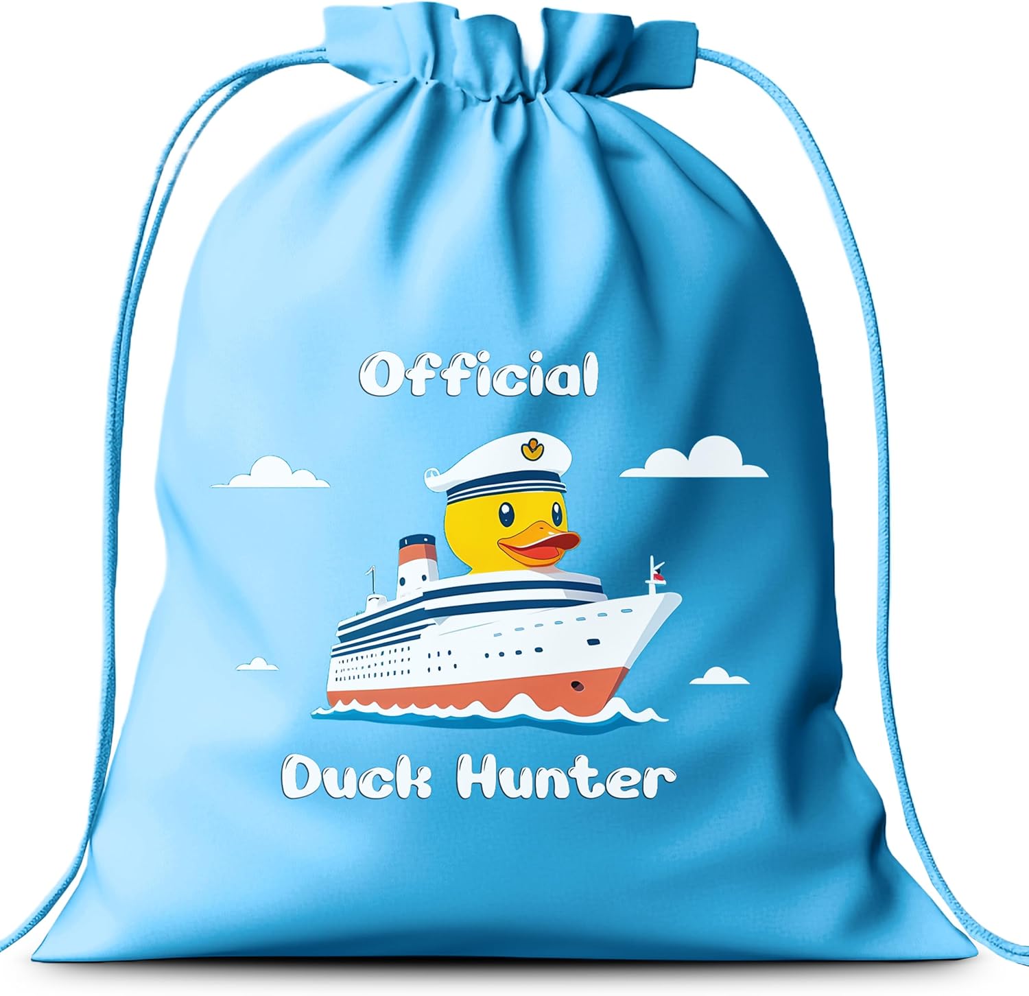 Happy Duckers Rubber Duck Bag - 15" x 12" Drawstring Storage for Up to ...