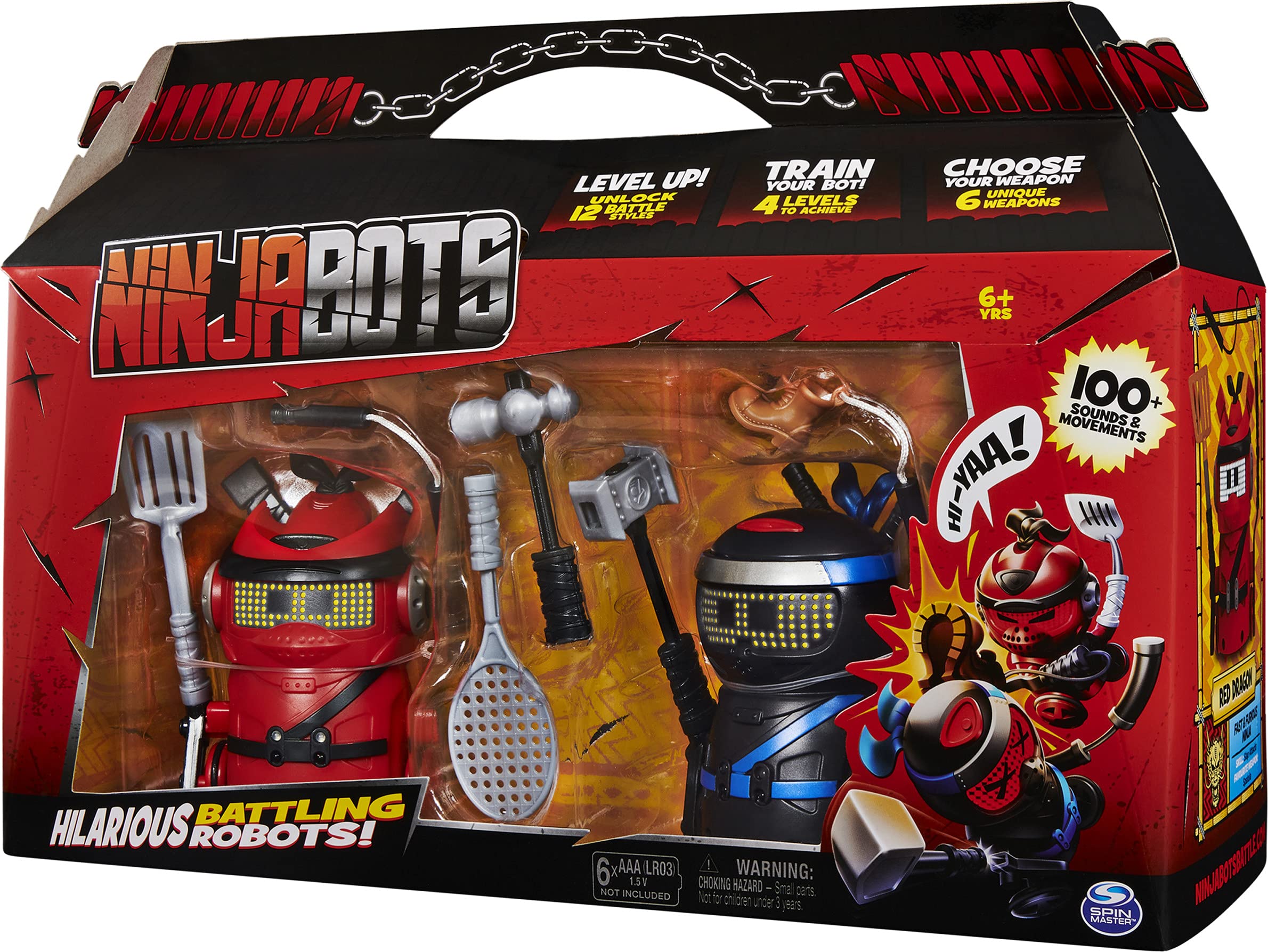 Ninja Bots 2-Pack, Hilarious...B084BN7GGG | Encarguelo.com