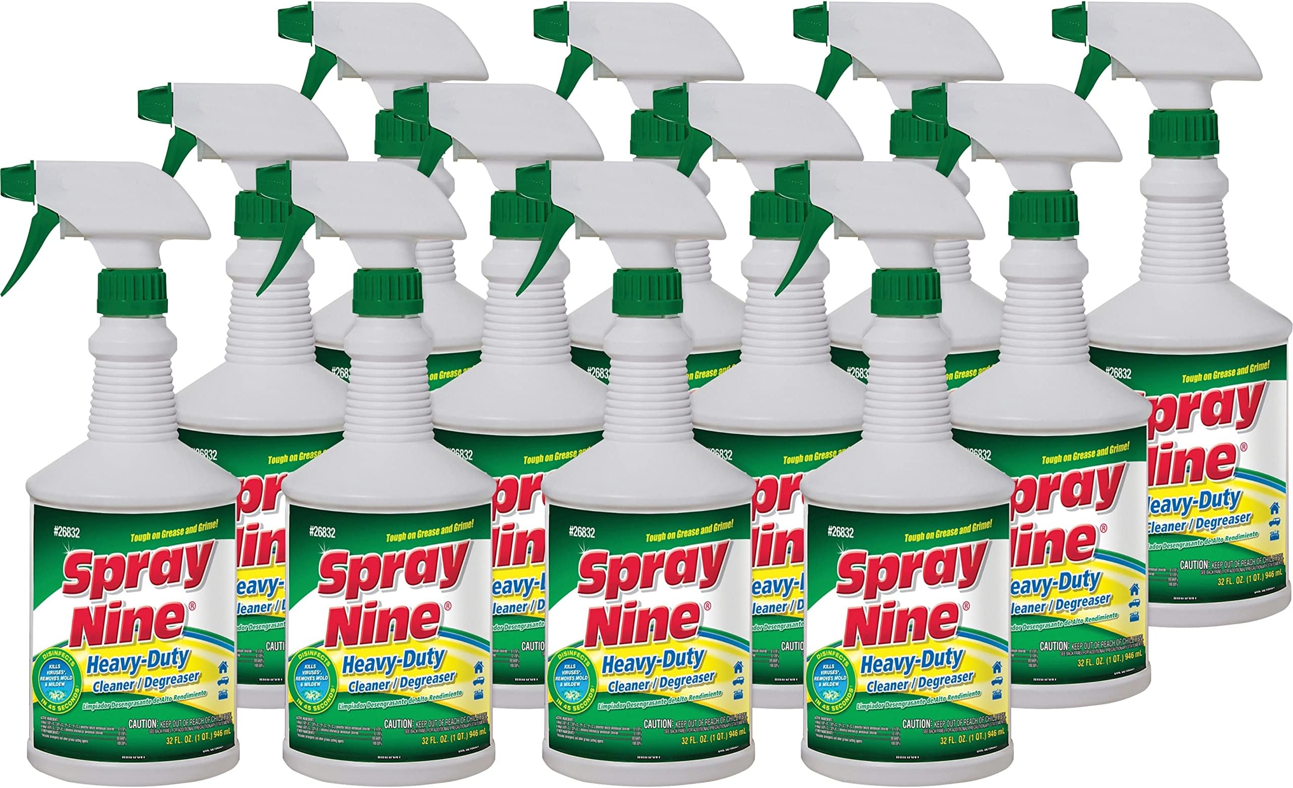 Amazon.com: Spray Nine 26810 Heavy Duty Cleaner/Degreaser and ...