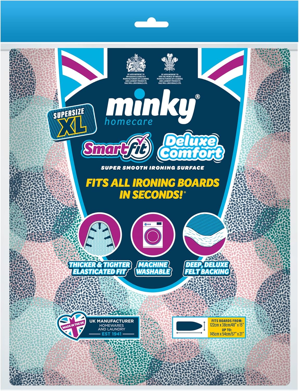 Amazon.com: Minky Homecare SmartFit Supersize Deluxe Comfort Board ...