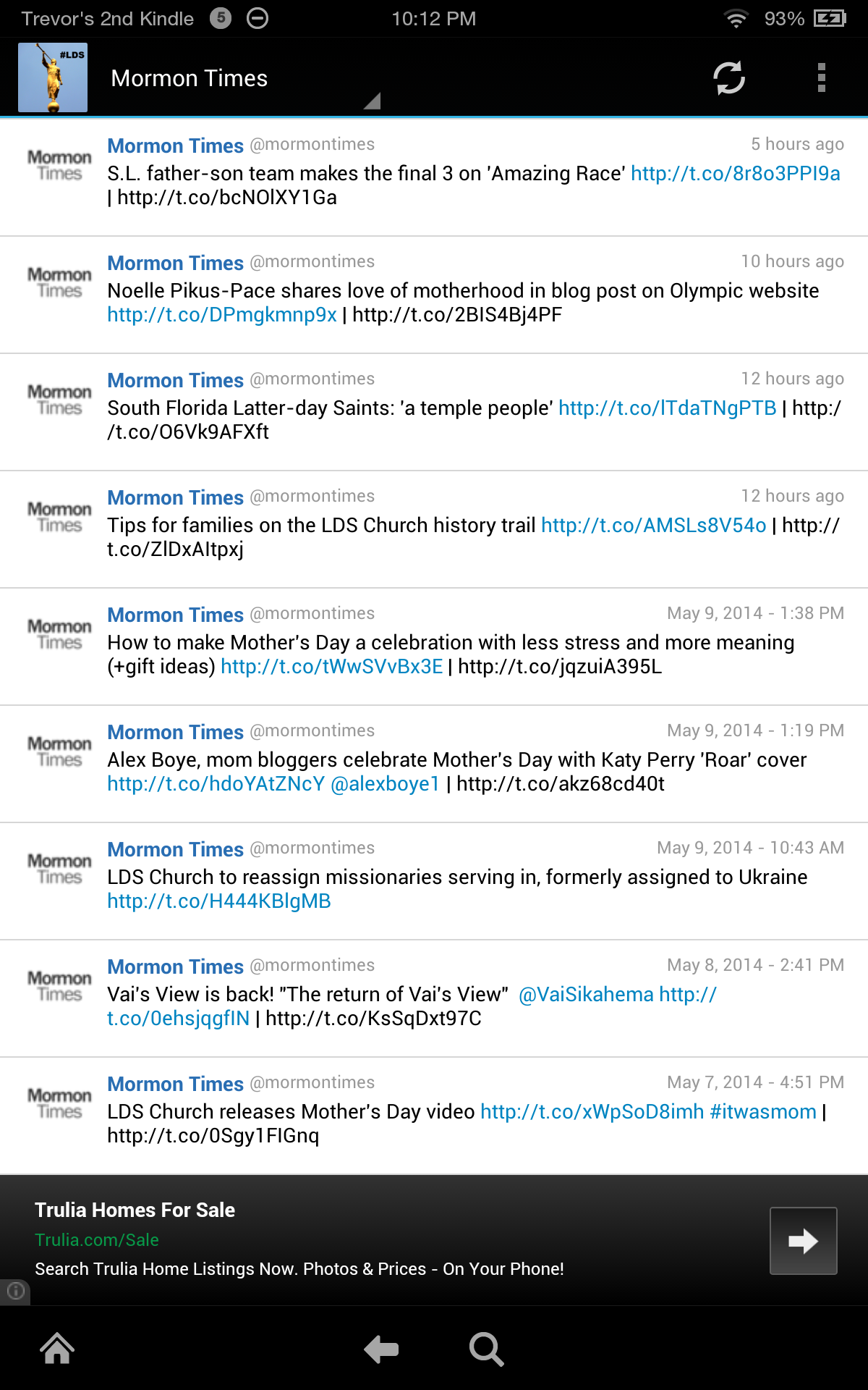LDS Tweets Free - App on Amazon Appstore