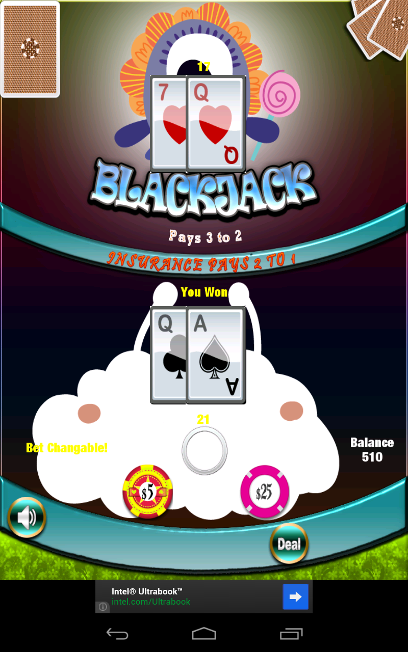 Cute Monsters Blackjack Monster Cloud Space Blackjack Games Free 21 HD ...