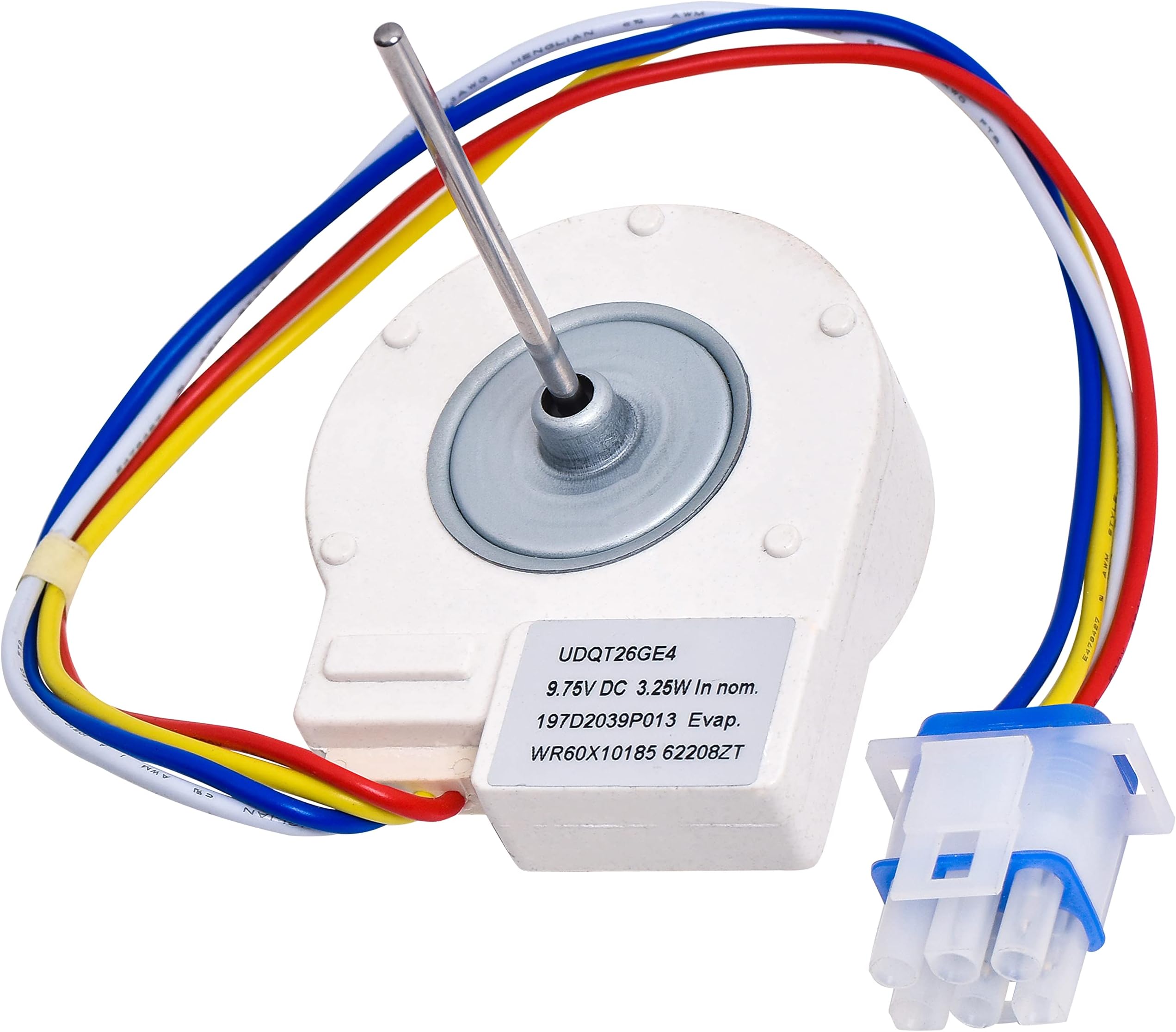 Ultra Durable WR60X10185 Refrigerator Evaporator Fan Motor Replacement ...