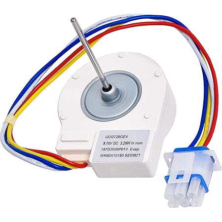 Amazon.com: GE WR60X10307 Evaporator Fan Motor for Refrigerator ...