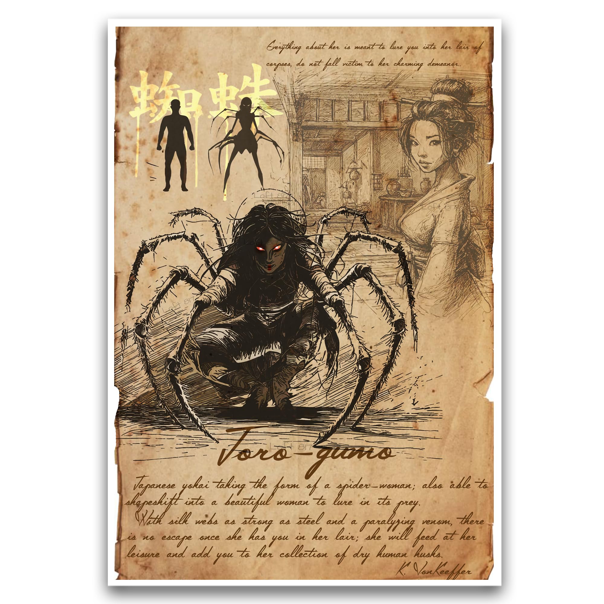 Spider In Japanese Mythology