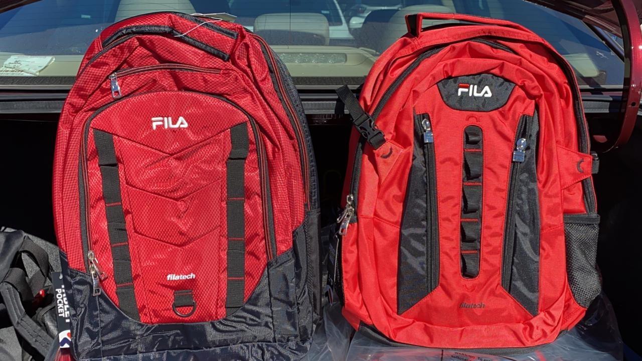 Amazon.com: Fila Vertex Tablet and Laptop Backpack, Grey, One Size ...
