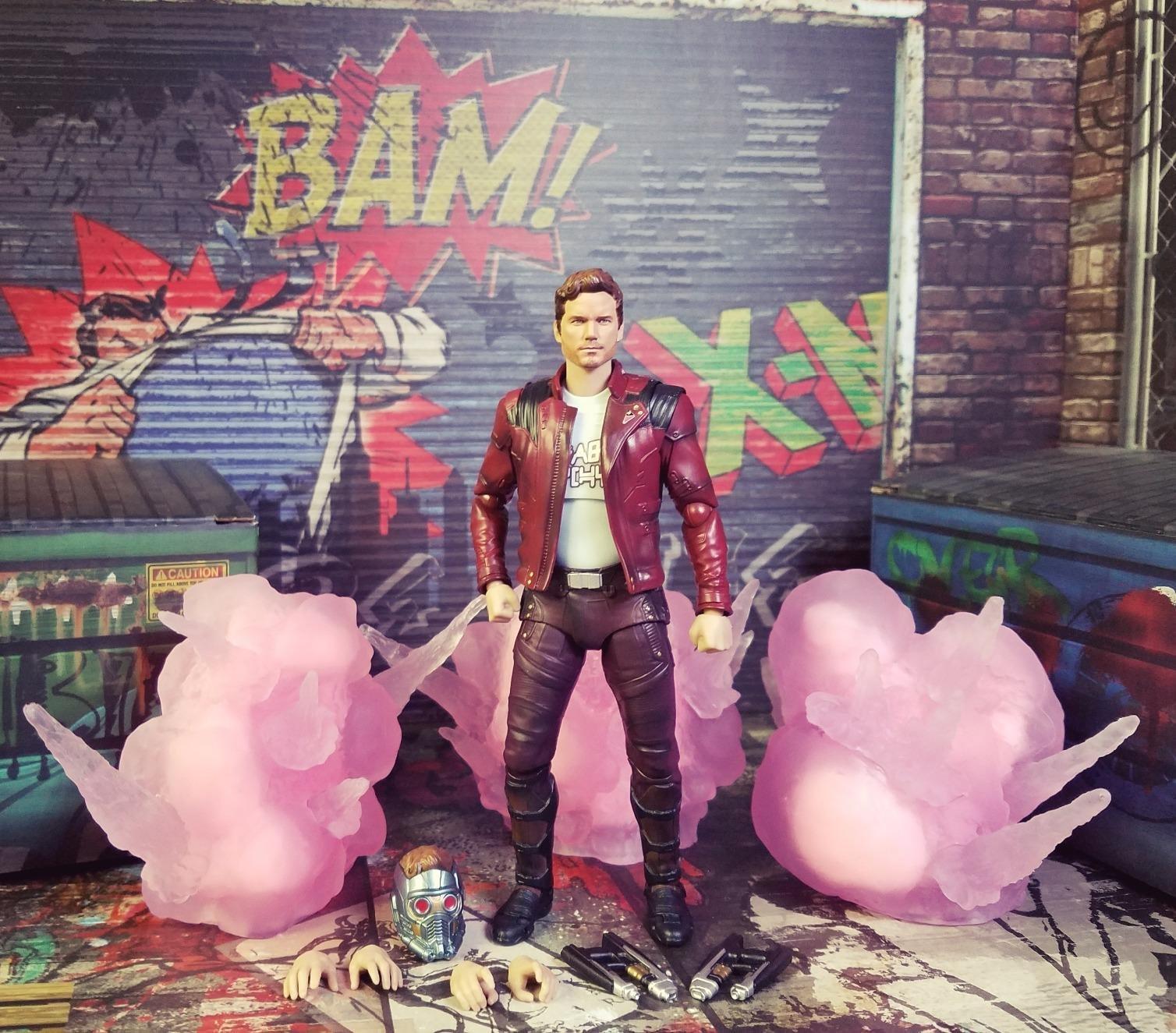 Amazon.com: TAMASHII NATIONS Bandai S.H. Figuarts Star-Lord & Explosion ...