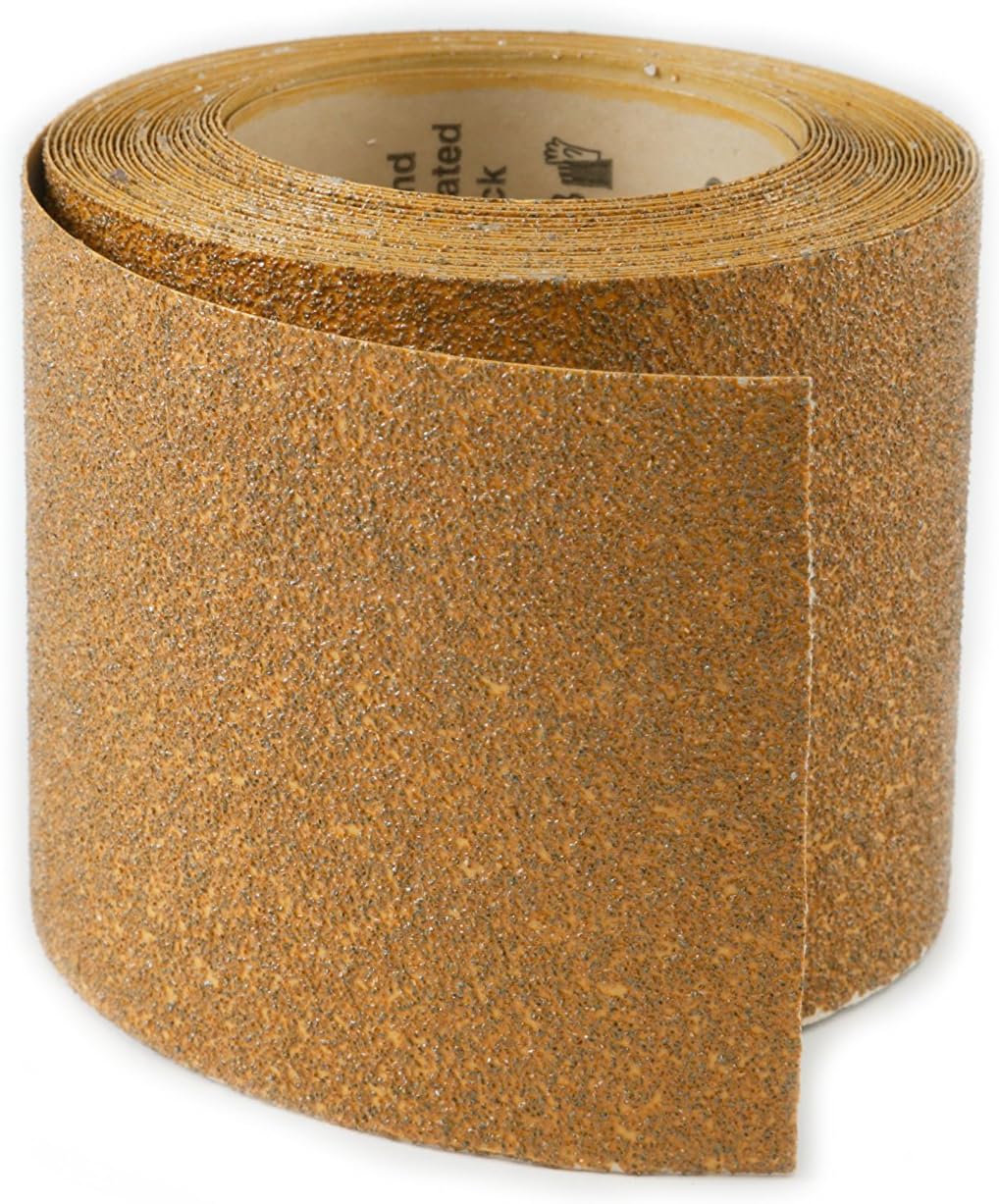 Sungold Abrasives 27207 4-1/2" Wide PSA Roll 100 Grit Stearated ...