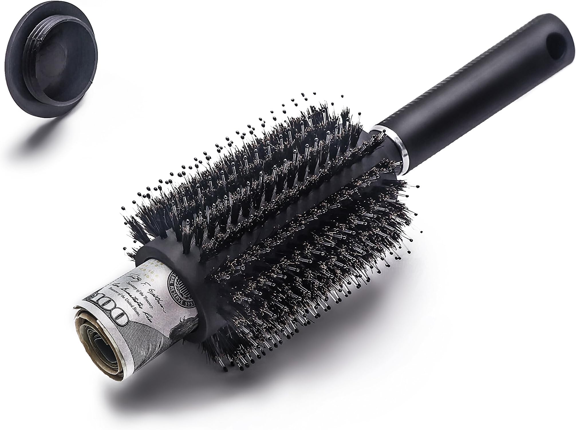 Amazon.com: Hair Brush, Travel Safe Round Brush, Safe Brush with ...