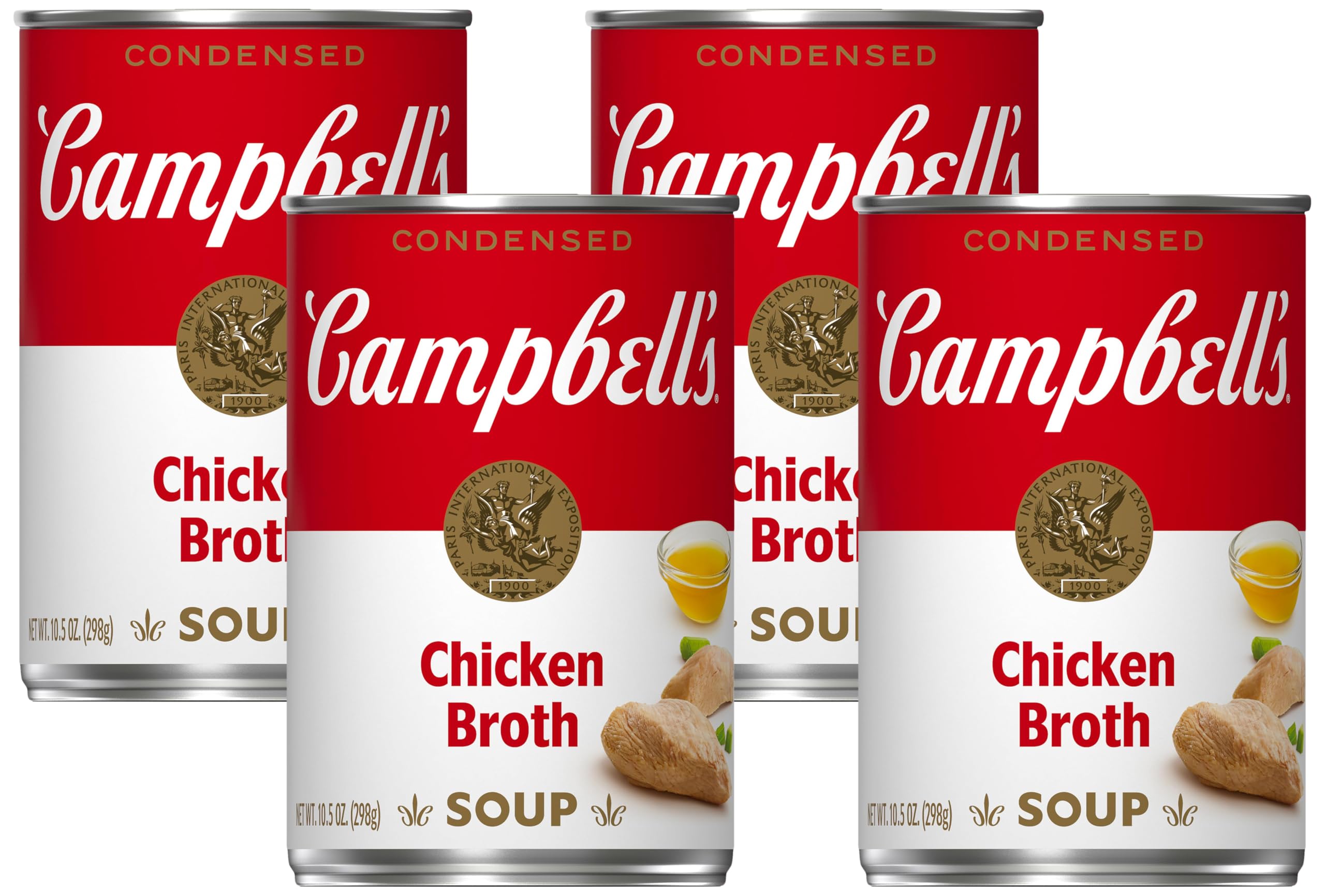 Amazon.com : Campbell's Condensed Chicken Broth, 10.5 Ounce Can (Pack ...