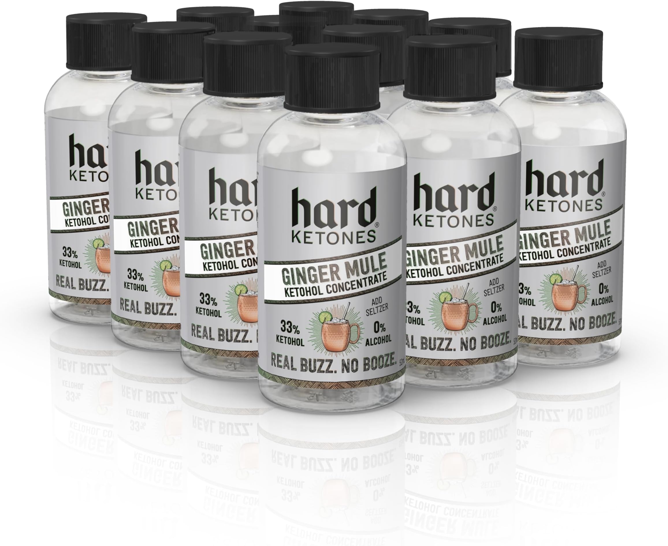 Amazon.com : Hard Ketones Ginger Mule Ketohol Concentrate | Alcohol ...