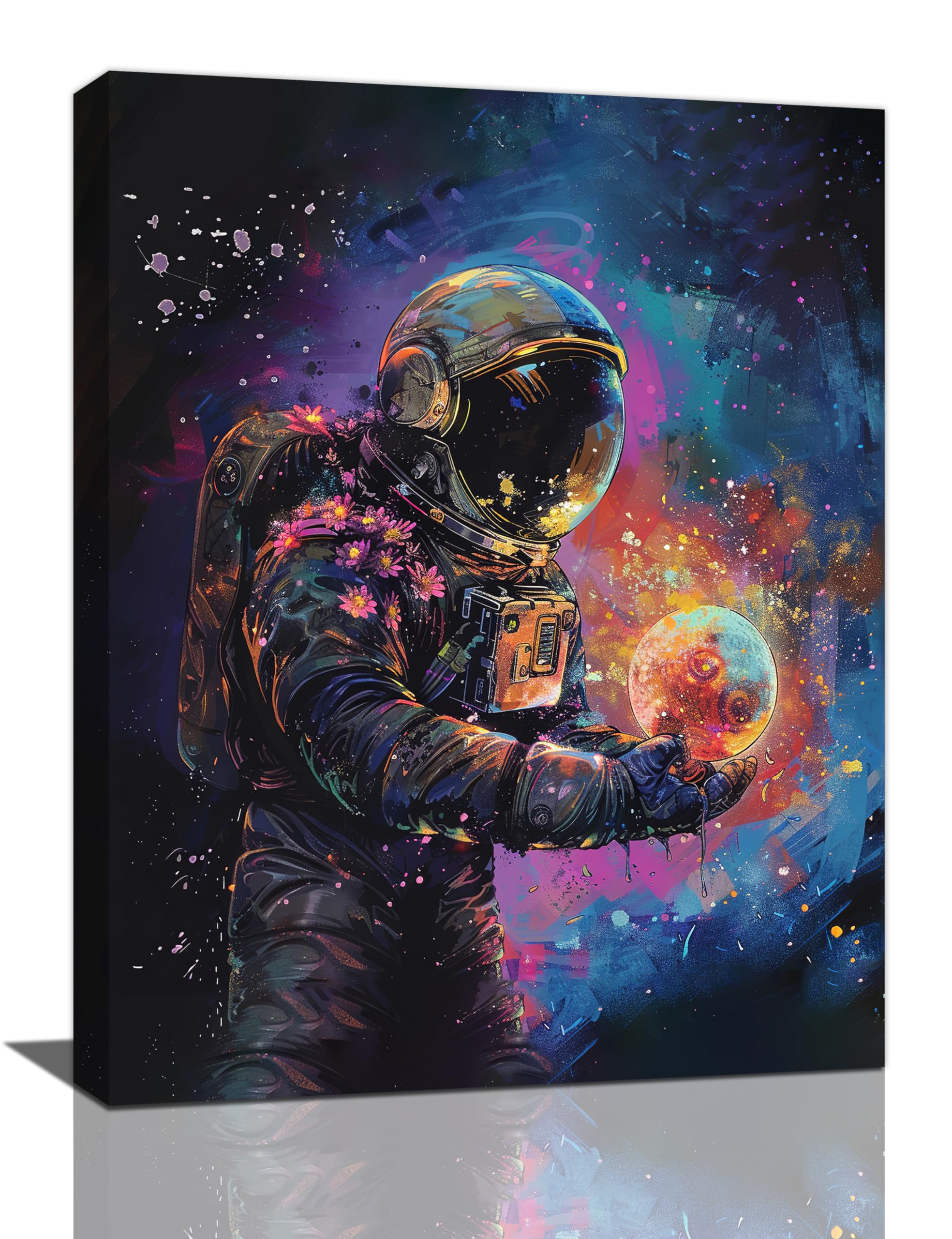 Astronaut Abstract Art