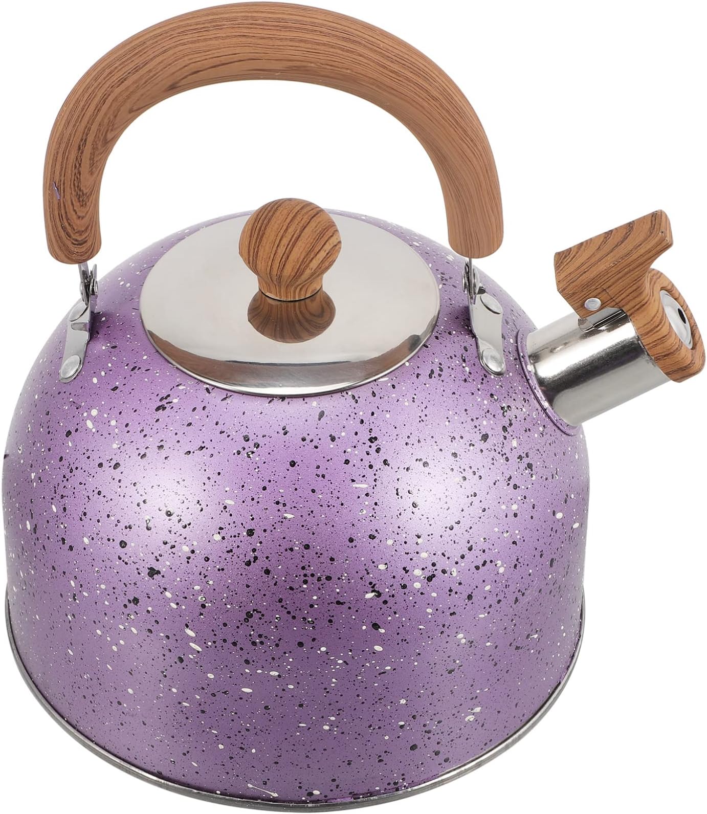 Amazon.com: Hemoton Stovetop Tea Kettle Stainless Steel Whistling ...