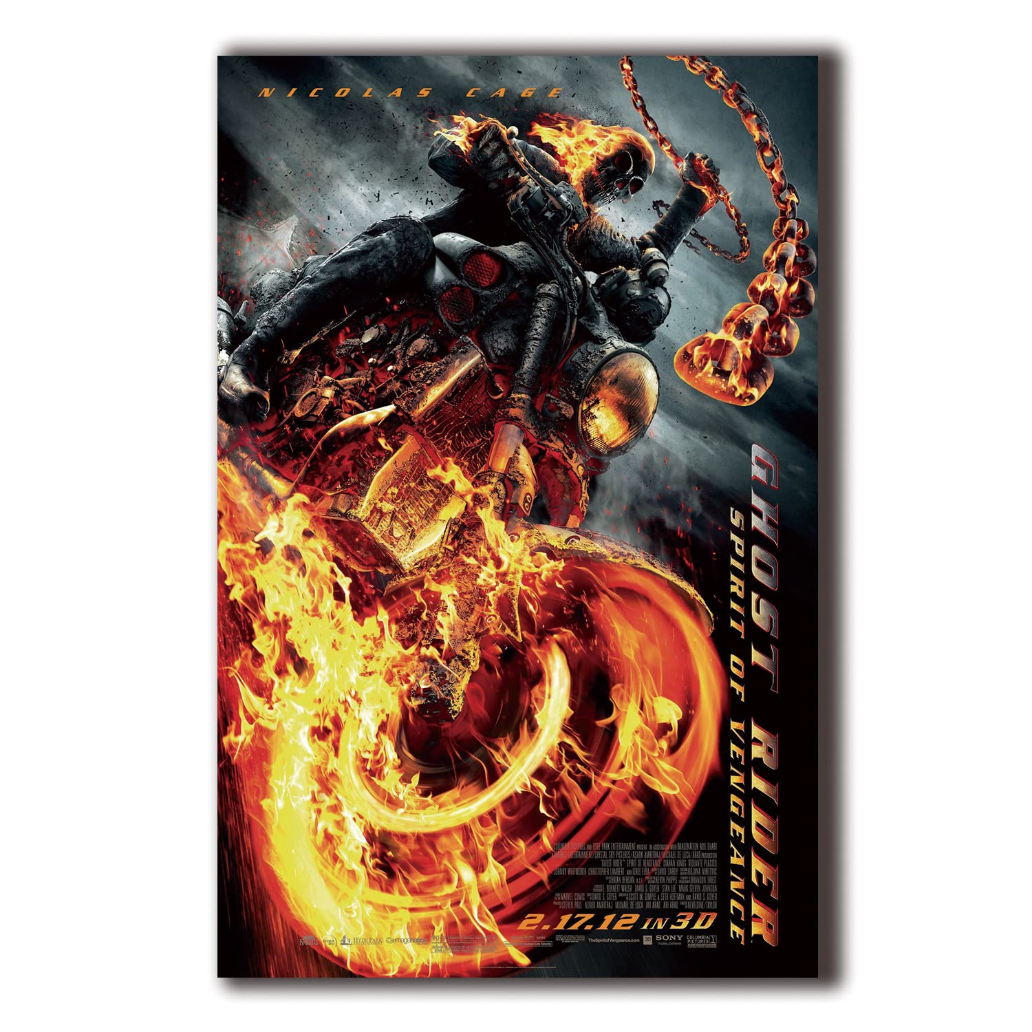 Ghost Rider 2 Filmplakat DVD Ghost Rider | FINN Torget