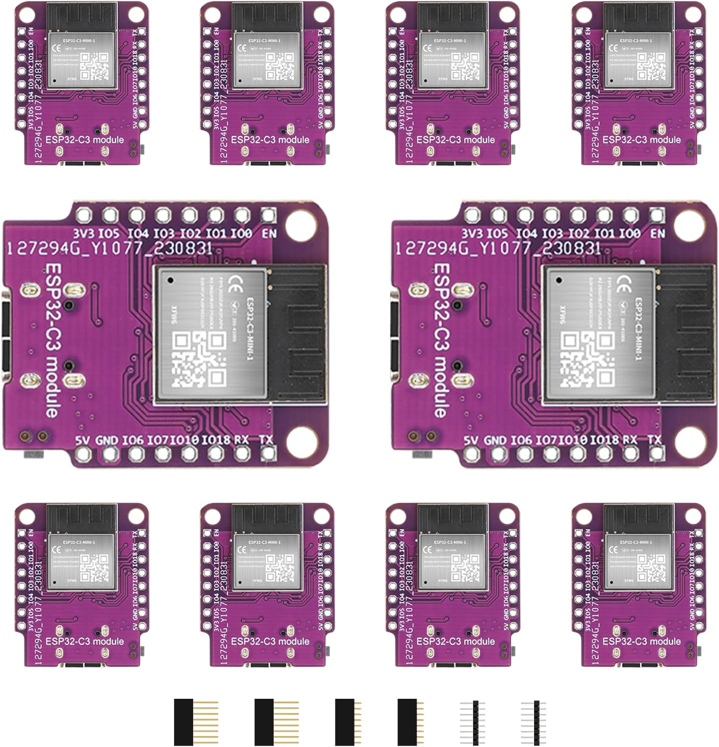 Amazon.com: YEJMKJ 10pcs ESP32 C3 Mini placa de desarrollo para Arduino ...