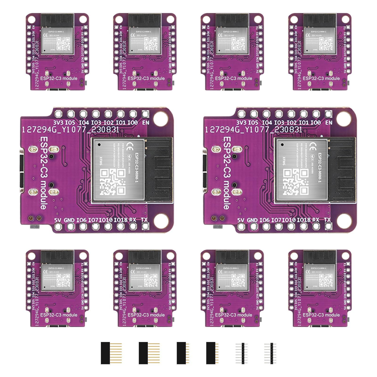 Yejmkj 10pcs Esp32 C3 Mini Development Board For Arduino Ide 4mb Flash Esp32 C3