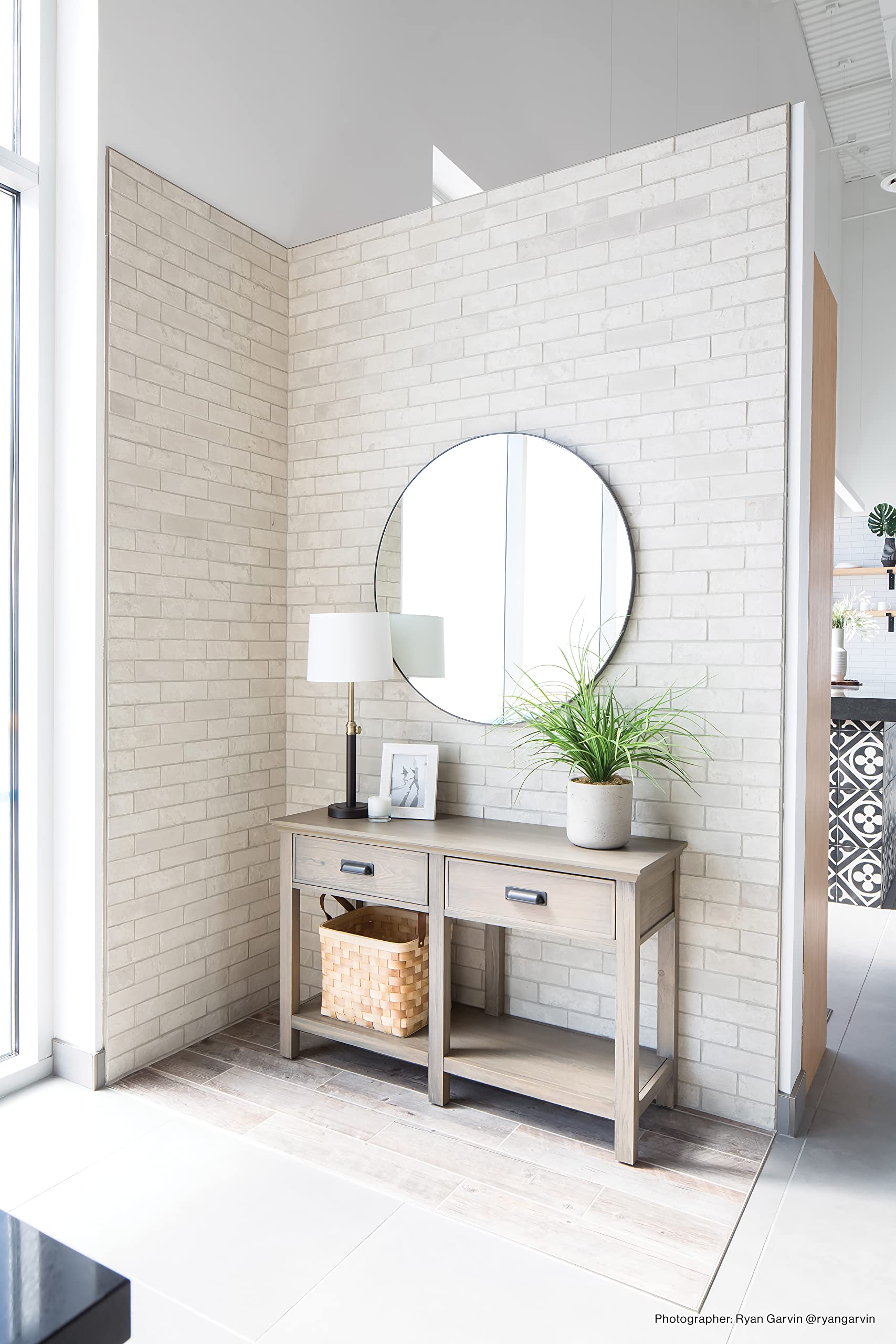 Avondale Matte Brick Tile 2" x 8", Early Gray (66-Pack, 9.43 SF)