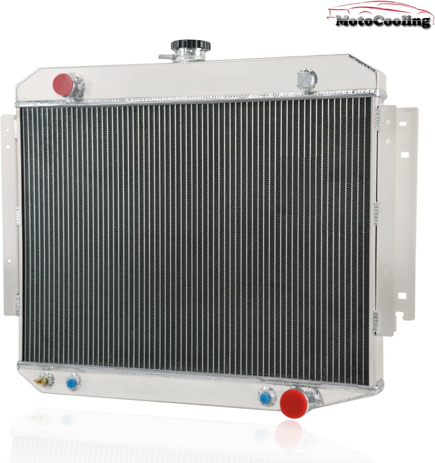 Amazon.com: 3 Row Aluminum Radiator for 1971-1979 Dodge B100 B200 B300 ...