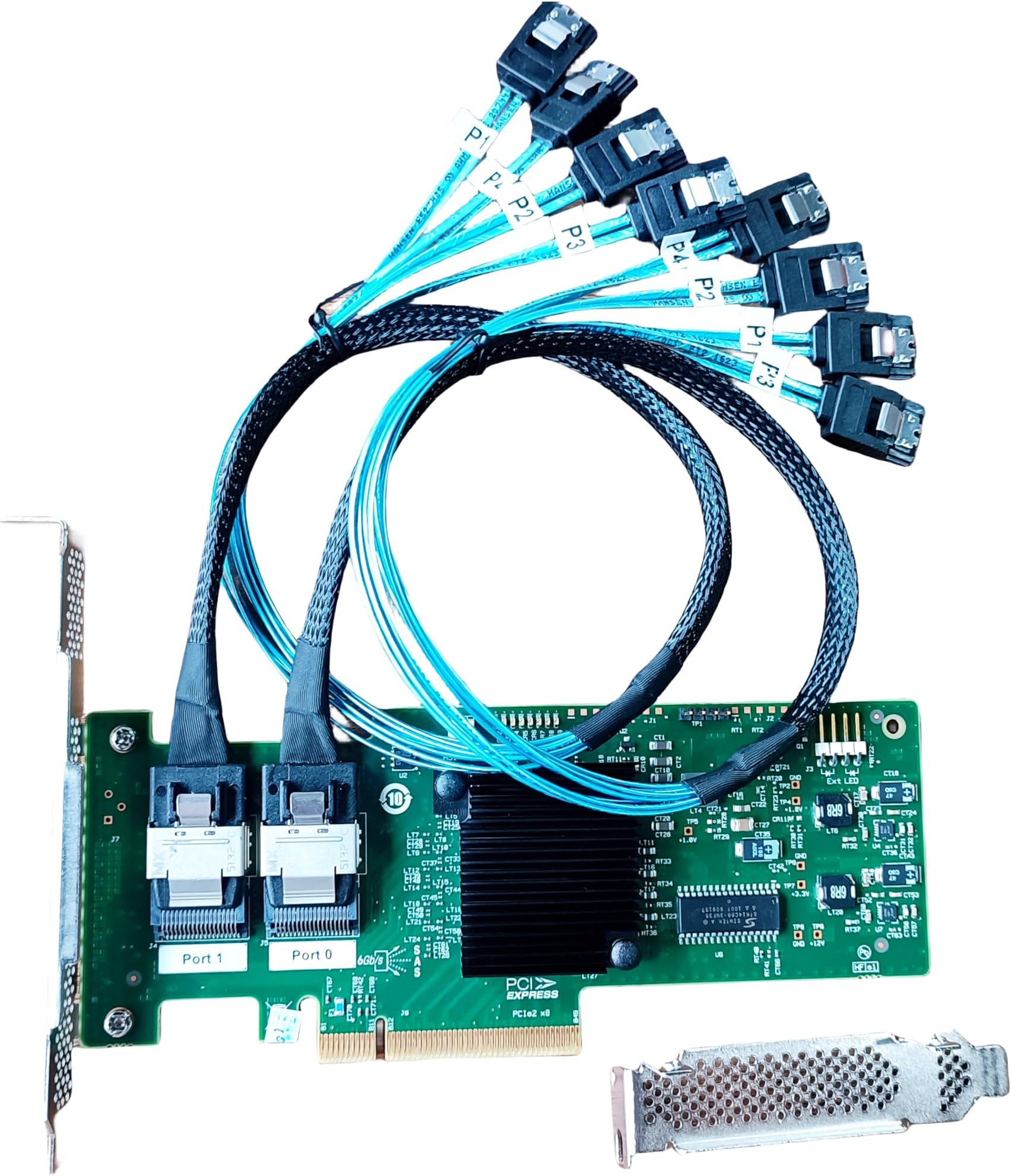 Amazon.com: SVNXINGTII 9220-8i 6Gbps SAS HBA FW:P20 9211-8i IT Mode ZFS ...