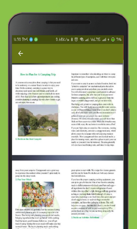 Camping Trip Planner:Amazon.com:Appstore for Android