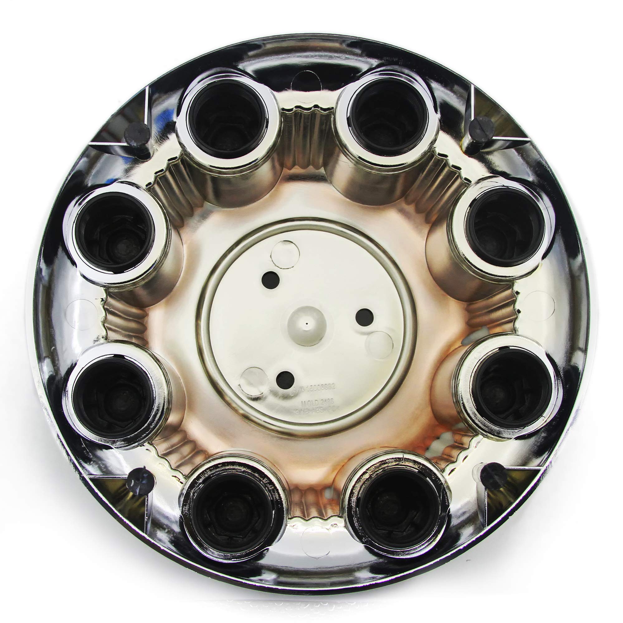 Snapklik.com : AutoERA 4pcs Chromed 8 Lug Wheel Center Hub Caps Hubcap ...