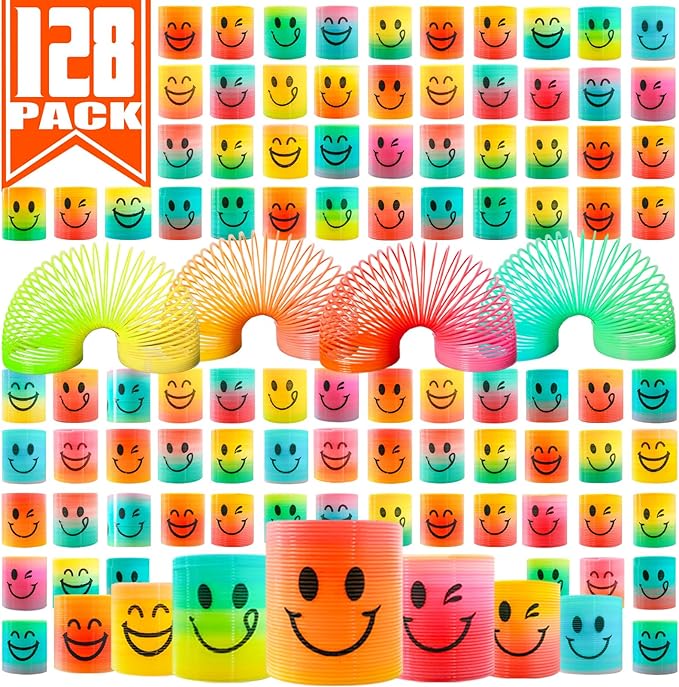 Amazon.com: Cocurb 128 Pcs Mini Spring Party Favors for Kids 4-8,Fun ...