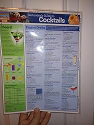 Bartender'S Guide To Cocktails: a QuickStudy Laminated Reference Guide (QuickStudy Home): Dale ...