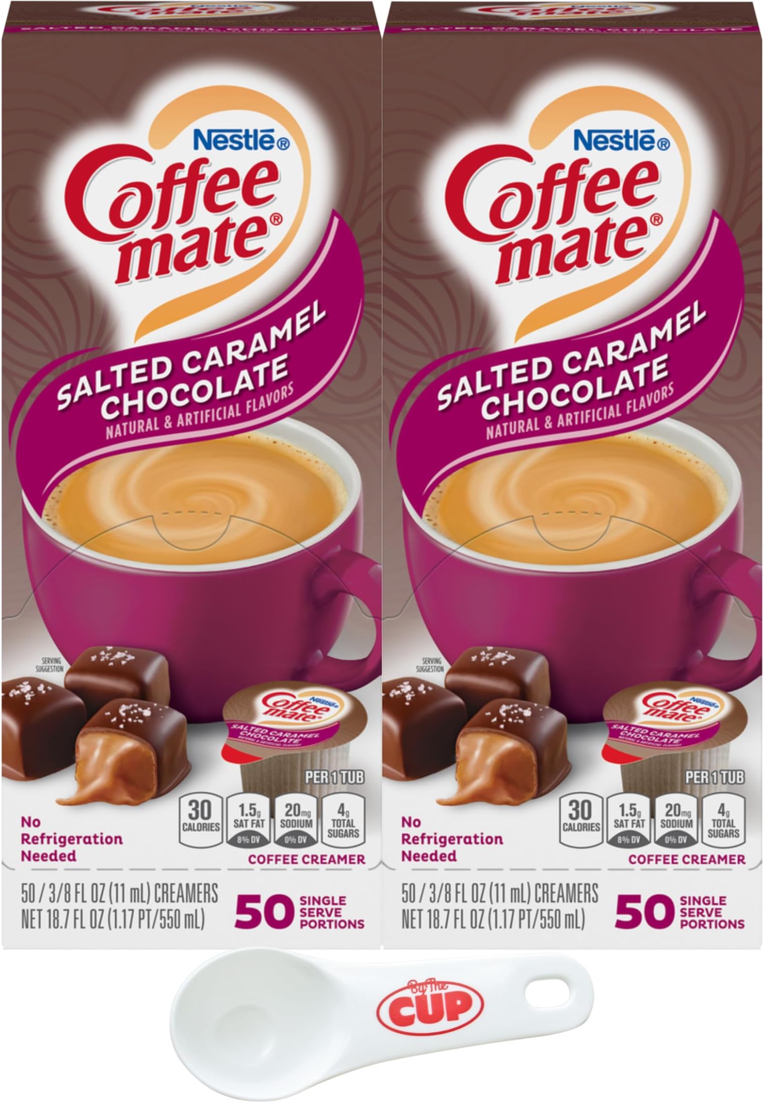 Amazon.com : Nestle Coffee mate Liquid Coffee Creamer Singles, Salted ...