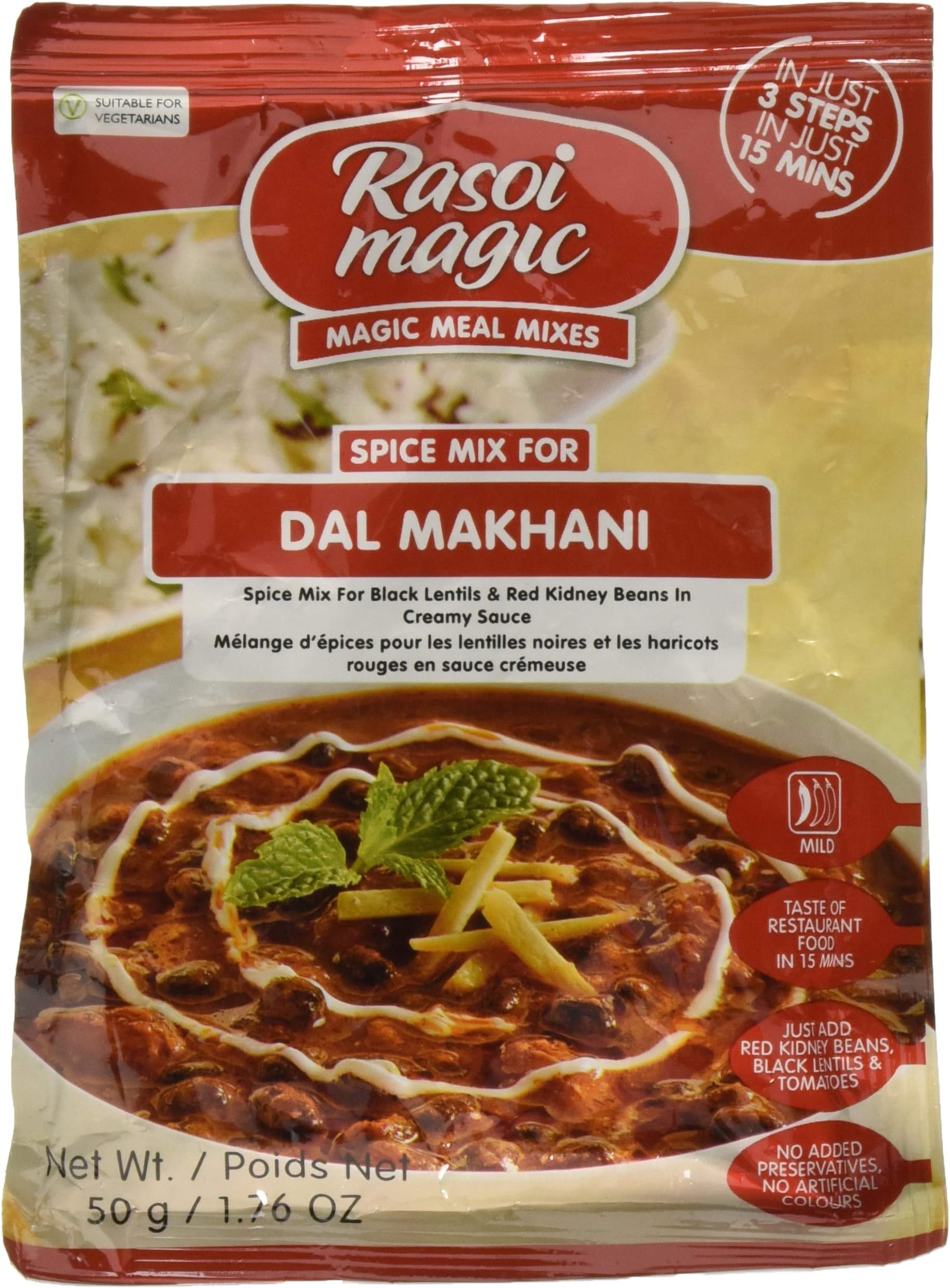 Amazon.com : Rasoi Magic Chana Masala Spice Mix 60 Gms (Pack of 2 ...