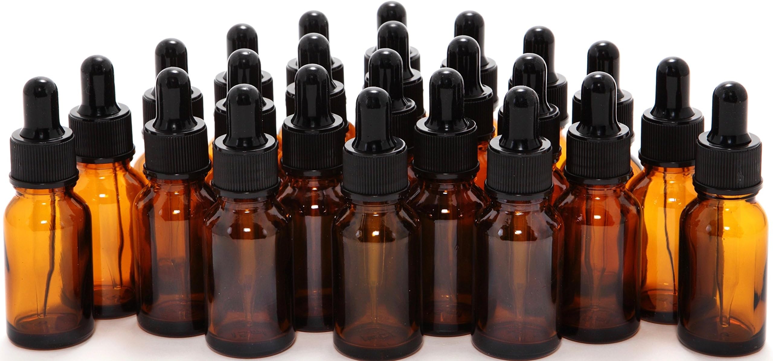 Amazon.com: Wholesale Essential Oil Bottles Bulk - 192 Amber glass ...