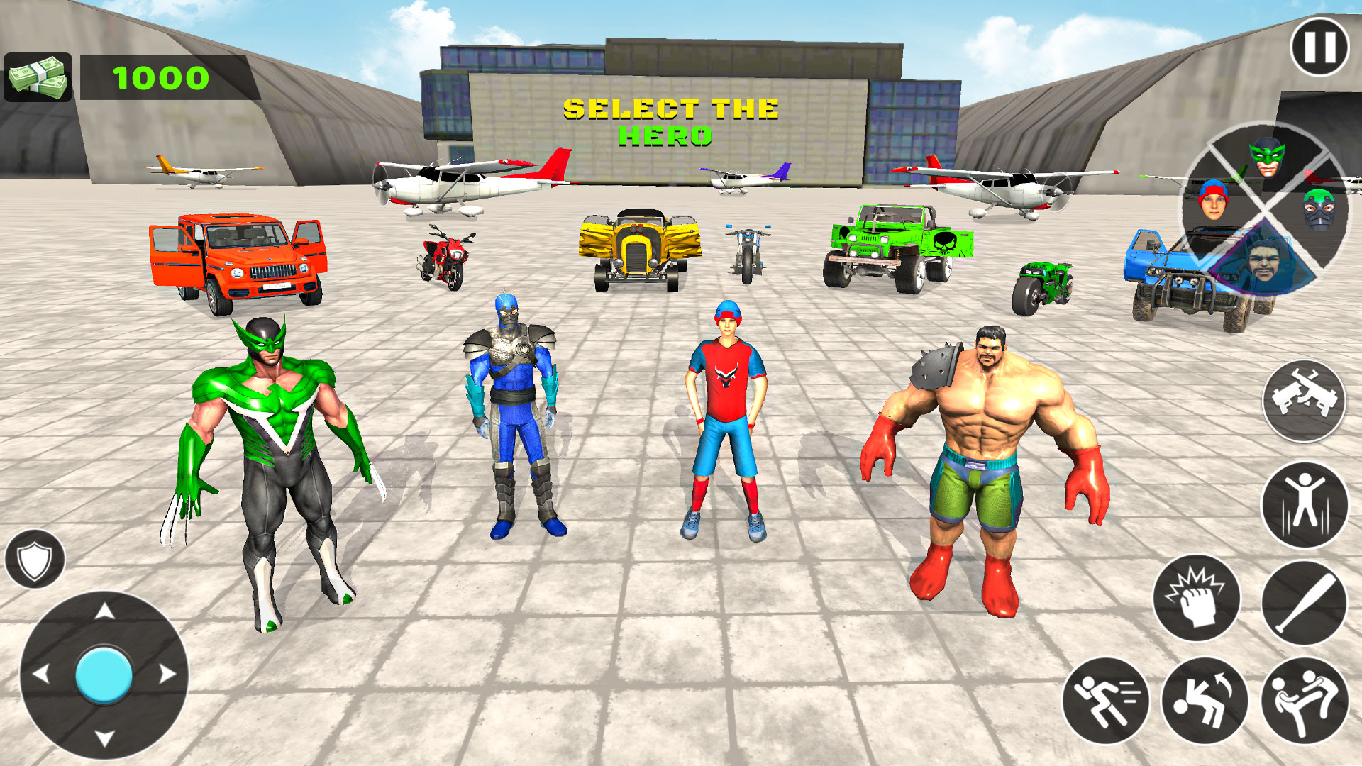 Superhero Simulator Open World Games: Real Fighting Simulator Games 3D ...