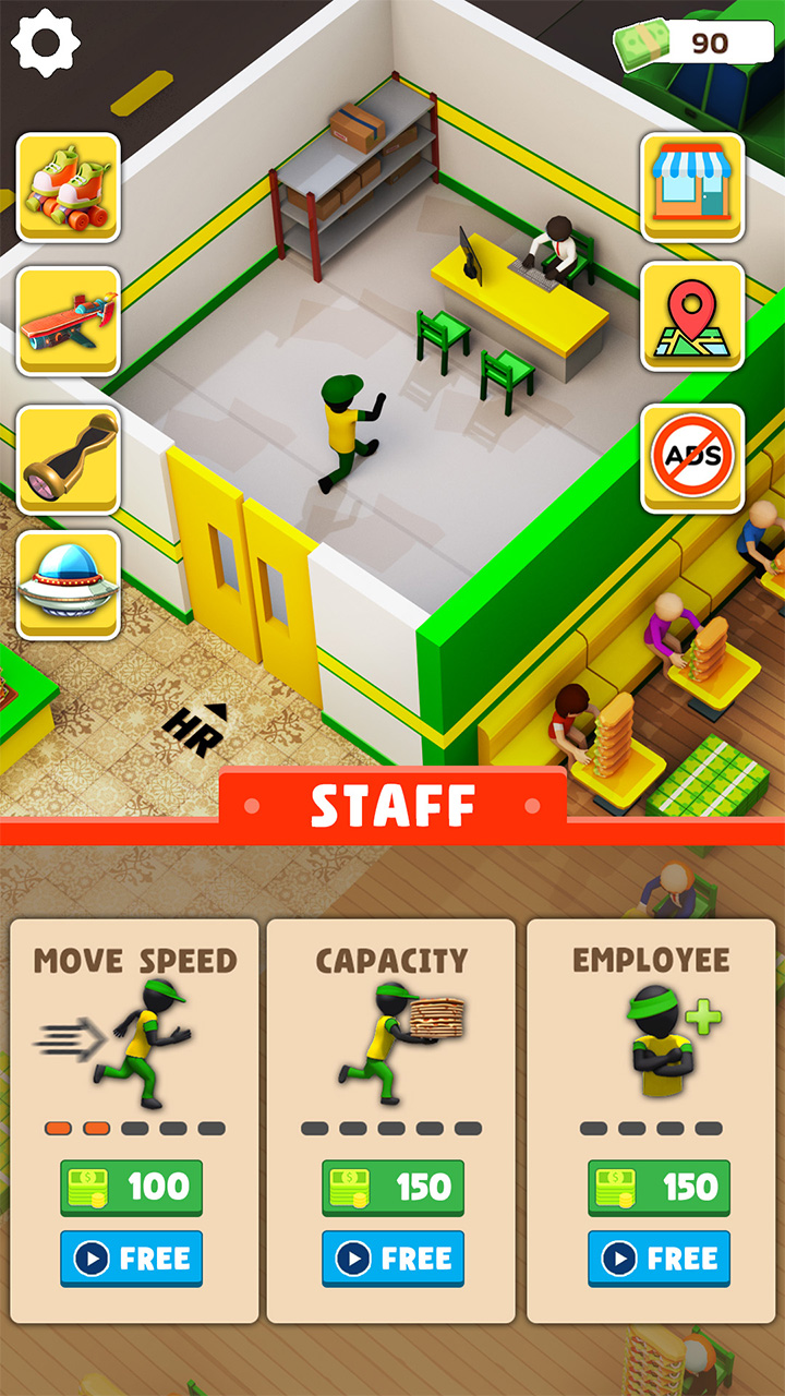 Fast Food Empire - Sandwich Shop Tycoon Game - App on Amazon Appstore