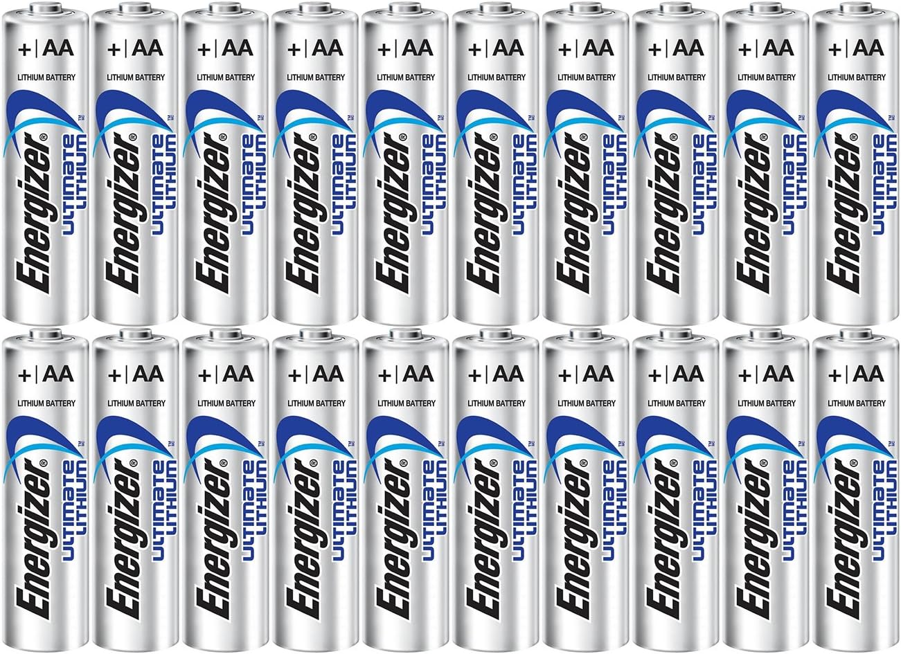 Amazon.com : energizer L91 AA Ultimate Lithium Batteries (Pack of 4 ...