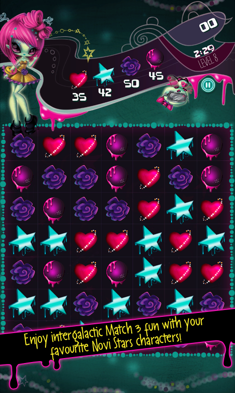 Aplicación Novi Stars Galaxy Match Free en Amazon Appstore