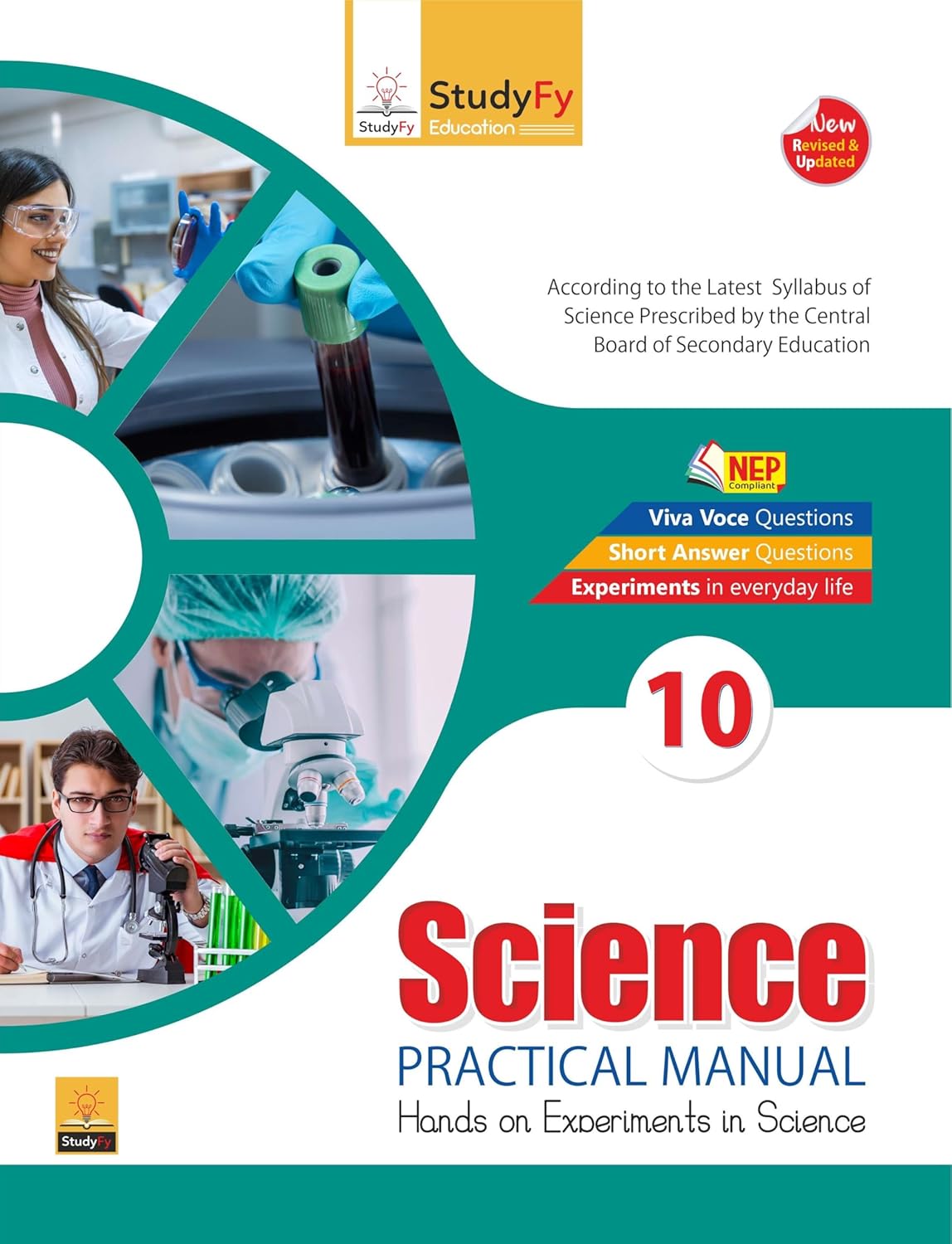 StudyFy CBSE Class 10th Science Lab Manual for 2024 Exam : StudyFy ...
