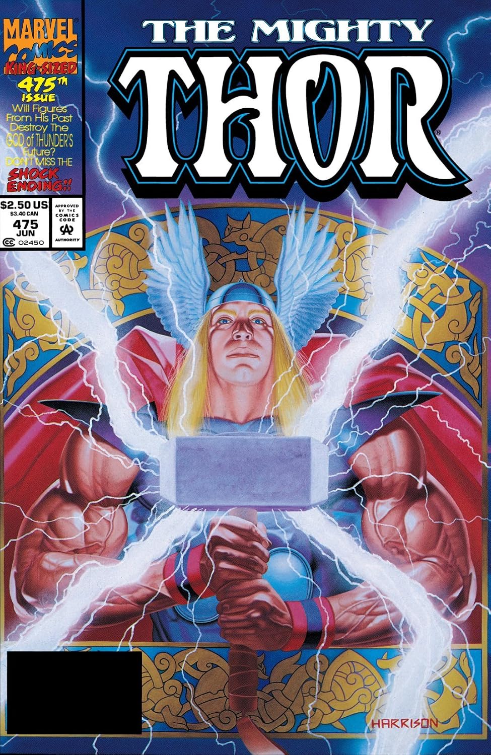 Thor (1966-1996) #475 eBook : Thomas, Roy, Harrison, Lou, Wyman, M. C ...