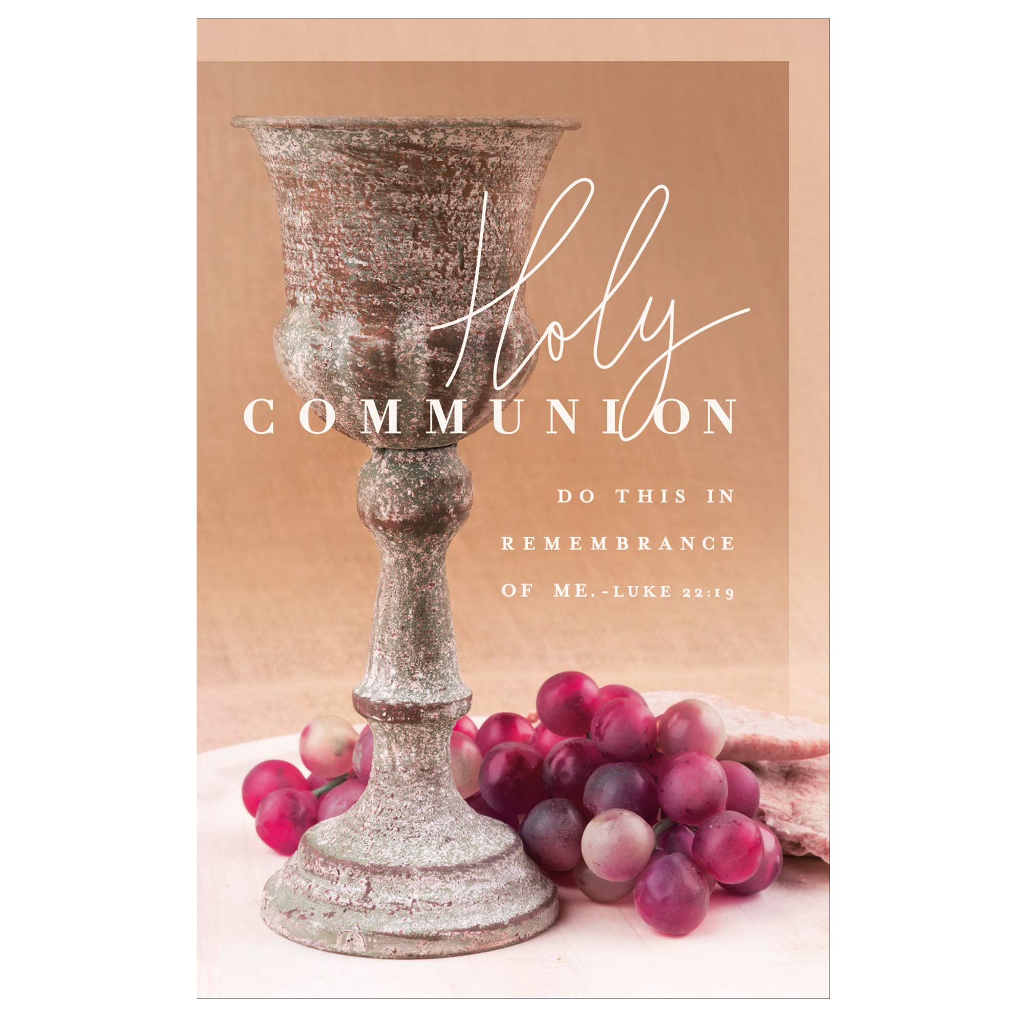 Amazon.com : Holy Communion Church Bulletins Church Bulletin Package Of ...