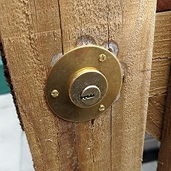 Gatemate 1490196 70mm Long Throw Gate Lock Double Locking 5 Keys ...